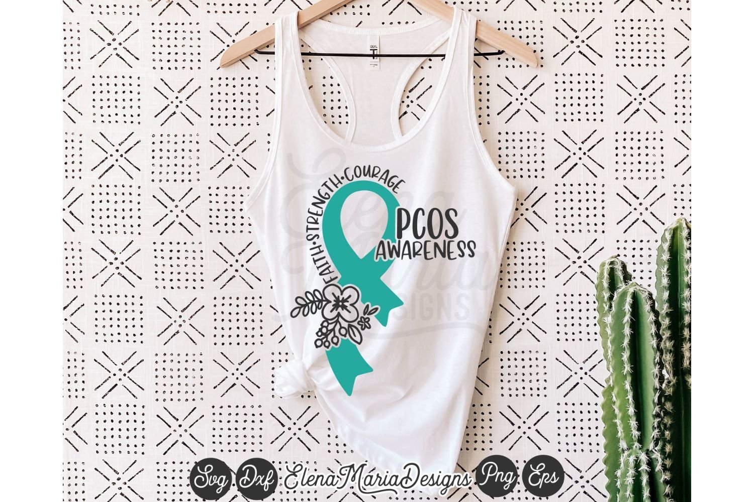PCOS Awareness SVG File | Polycystic Ovarian Syndrome (778432) | SVGs ...