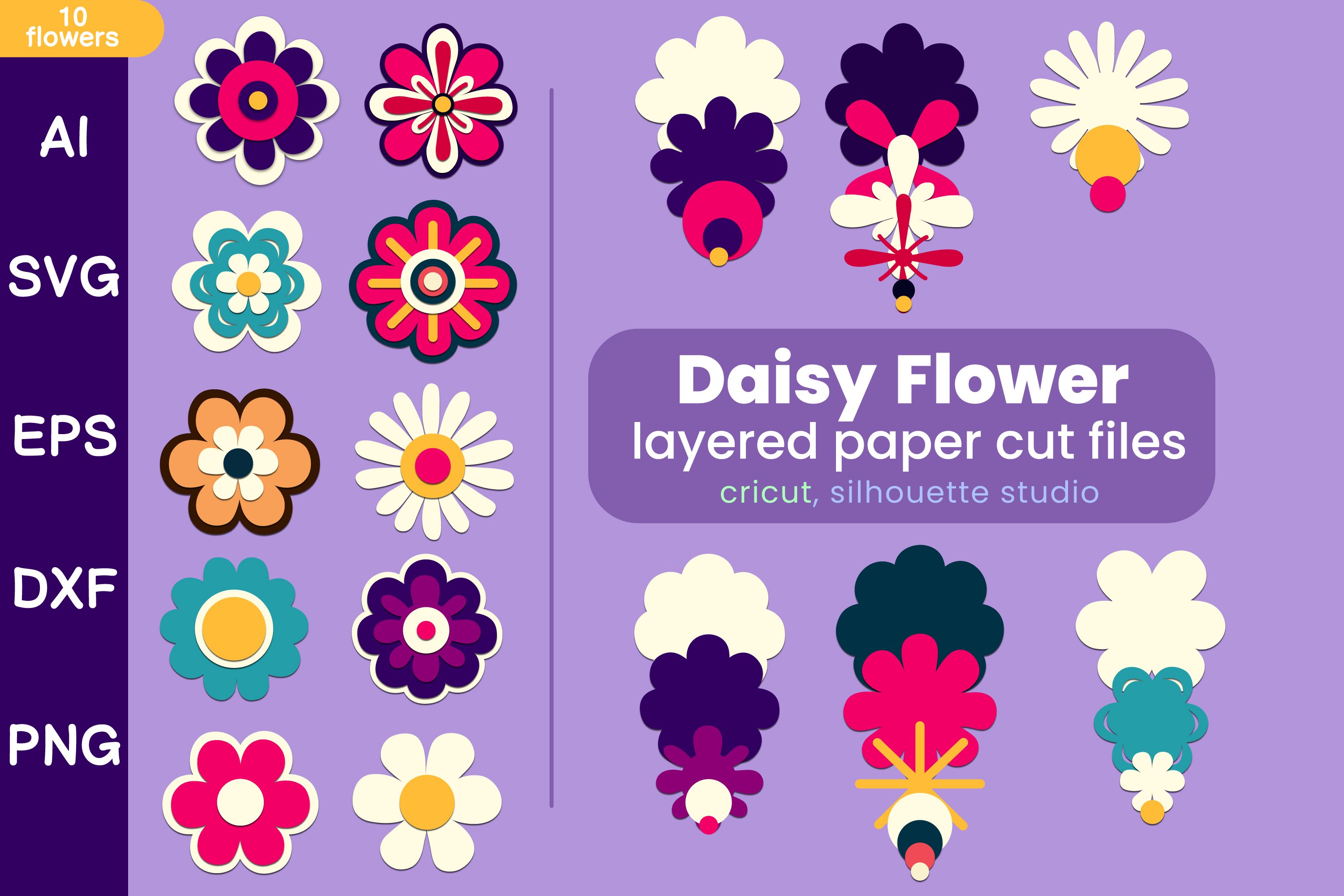 Daisy Flower Patterns To Cut Out | Best Flower Site