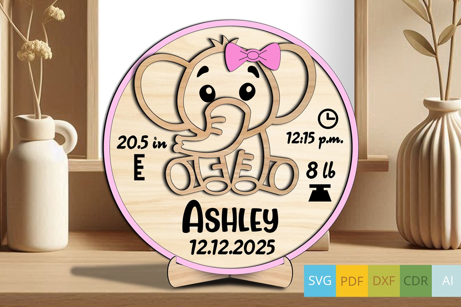 Baby Elephant Sign