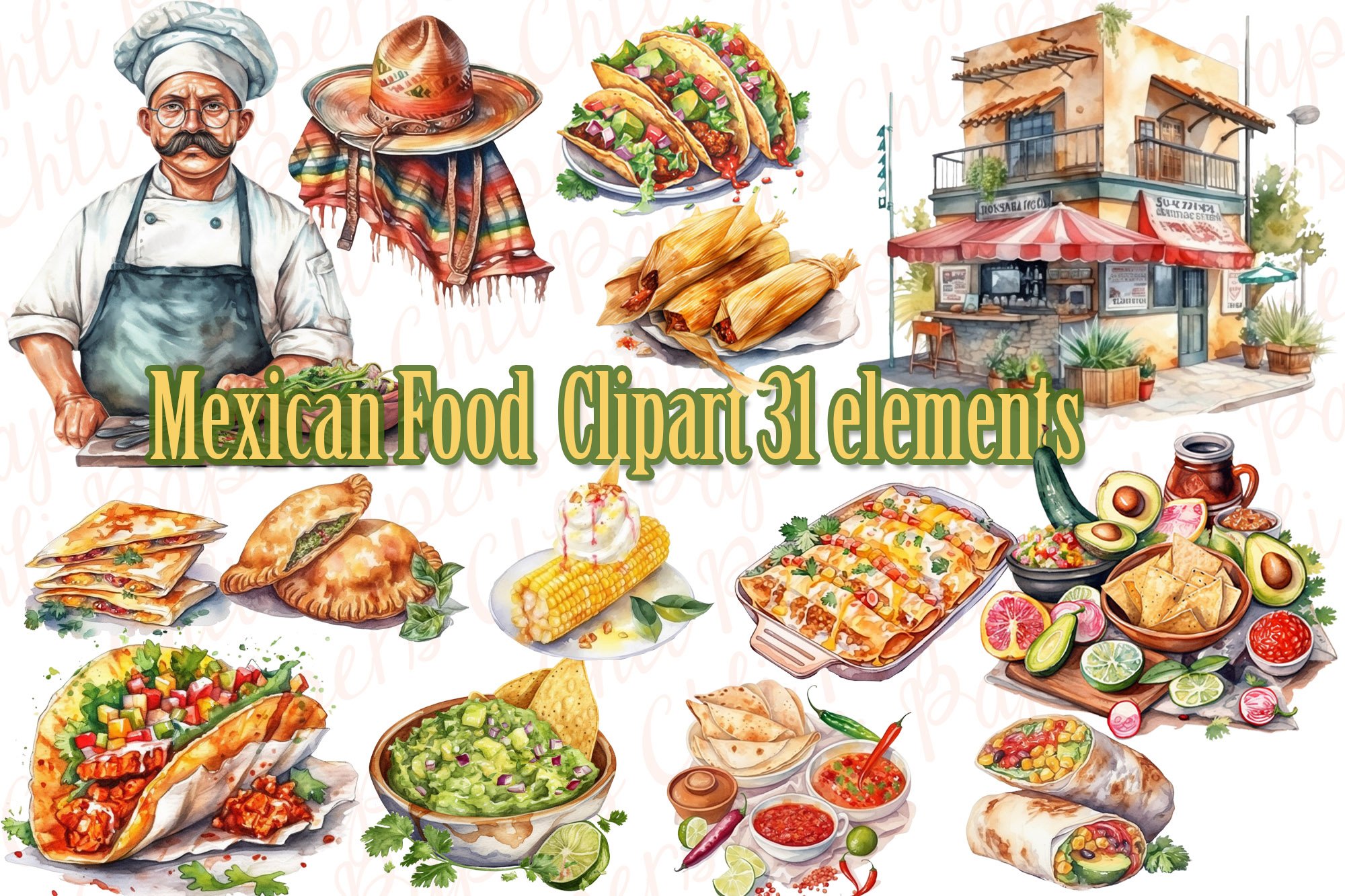 Hispanic Food Clipart