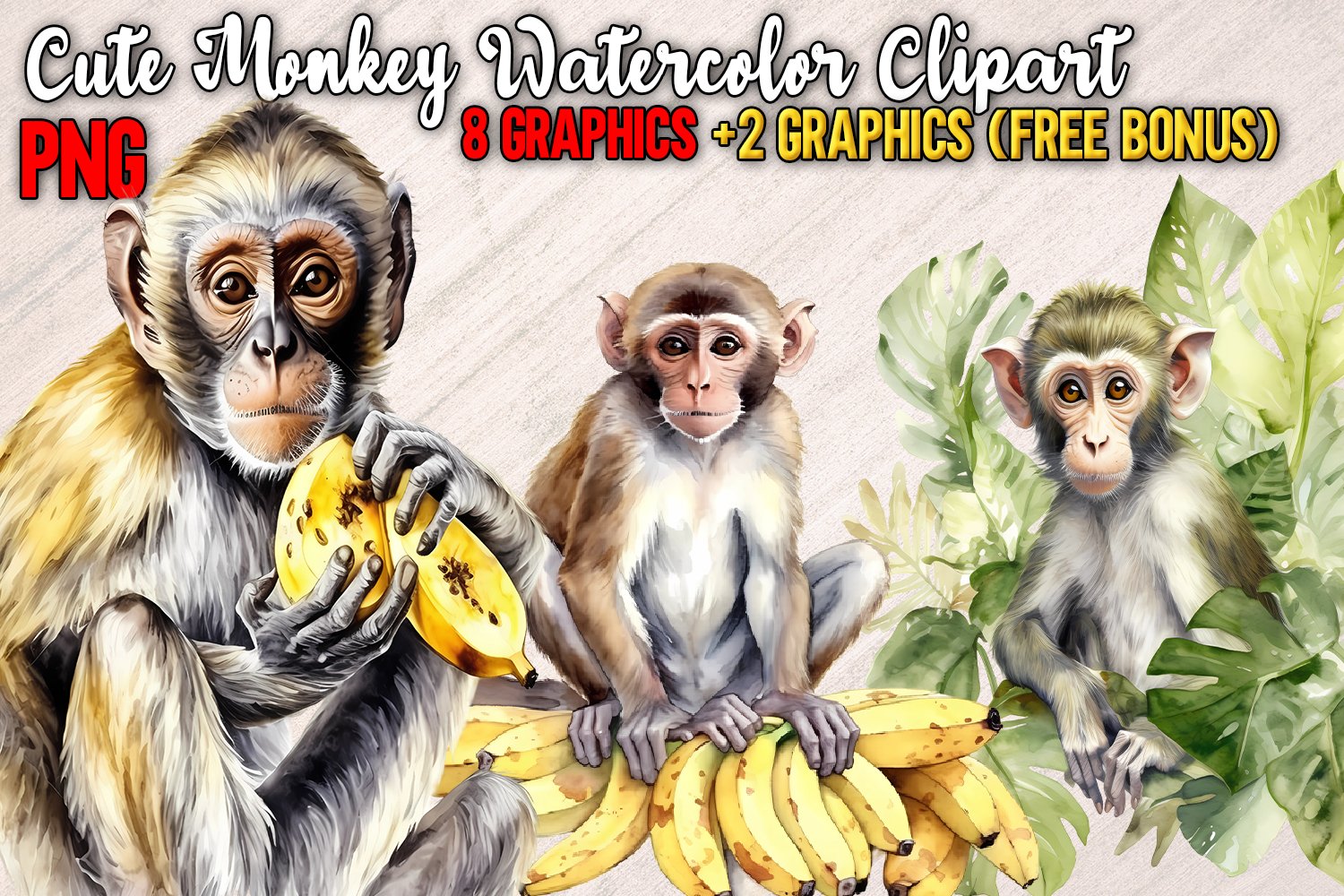 Cute Monkey Clip Art Free