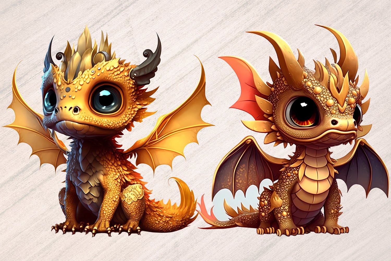 Baby Fire Dragon Drawing