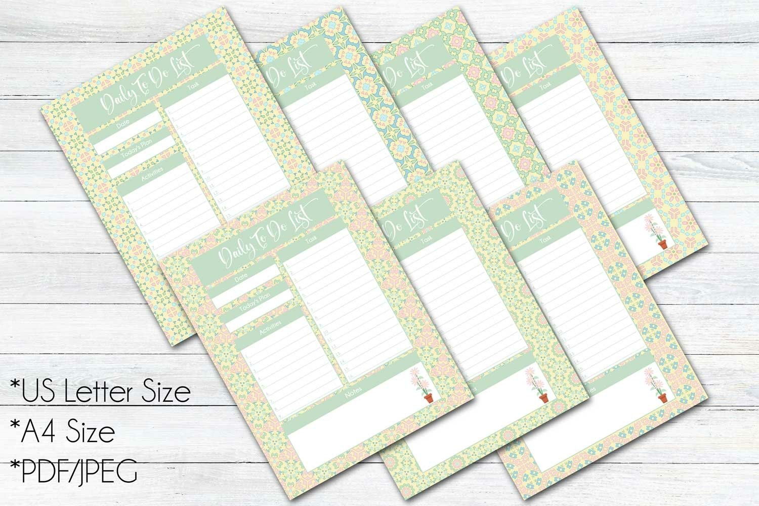 Printable To Do Lists To Get Organized