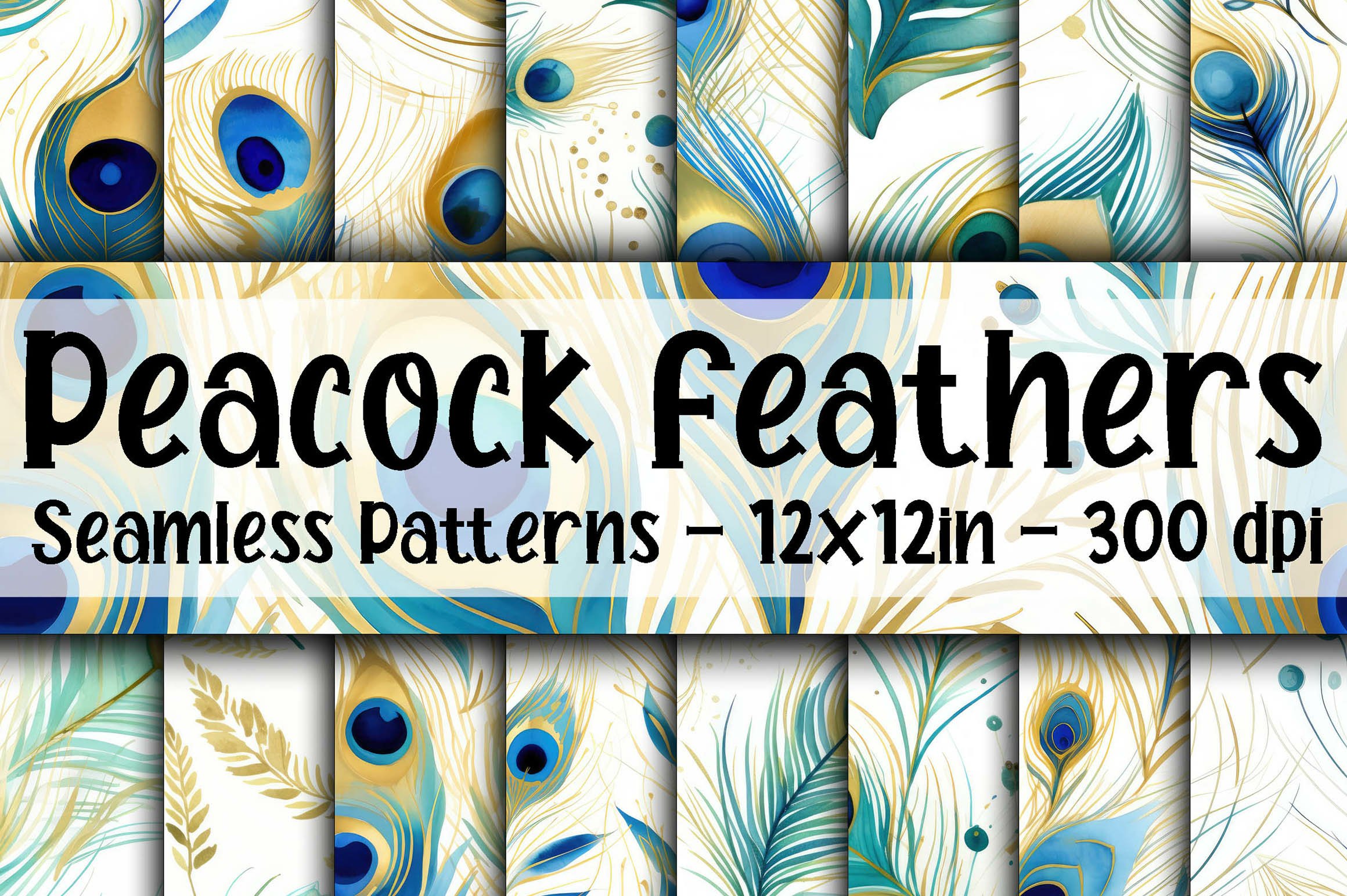 Peacock Feather Patterns