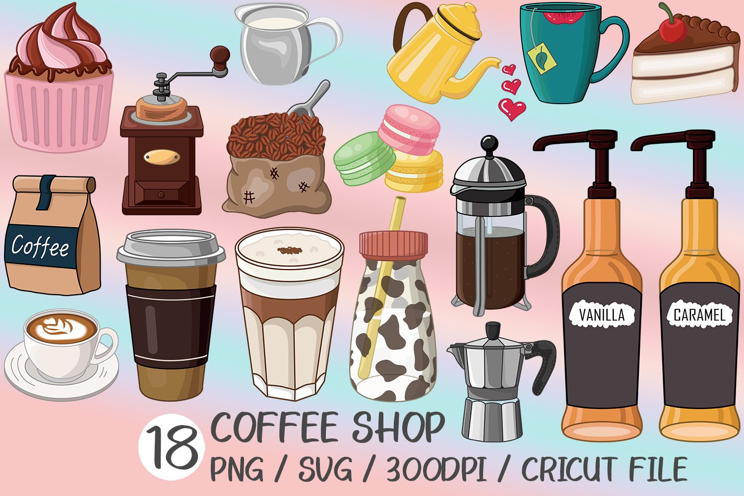 Coffee Shop Clip Art
