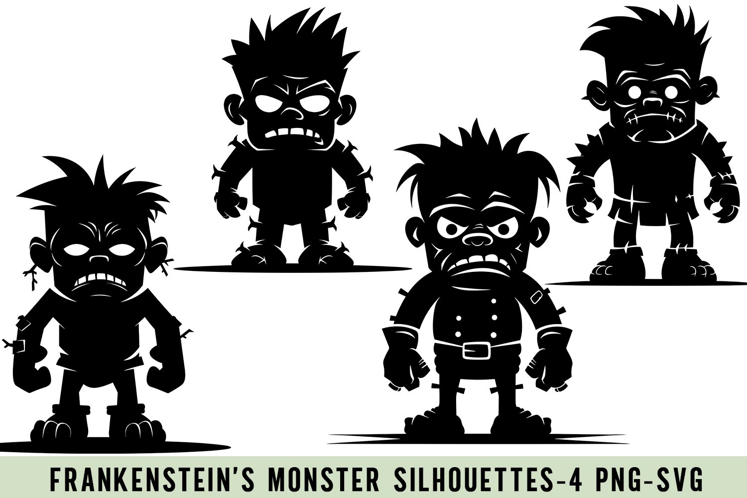 Frankensteins Monster Silhouette