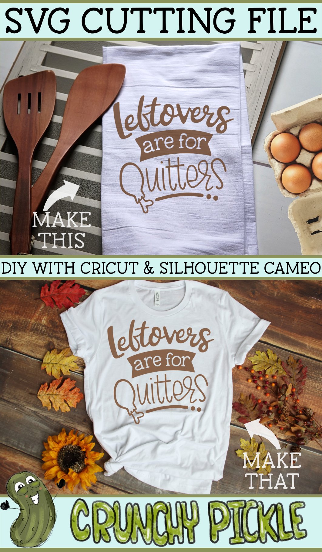 Leftovers Are For Quitters SVG (145049) | Cut Files | Design Bundles