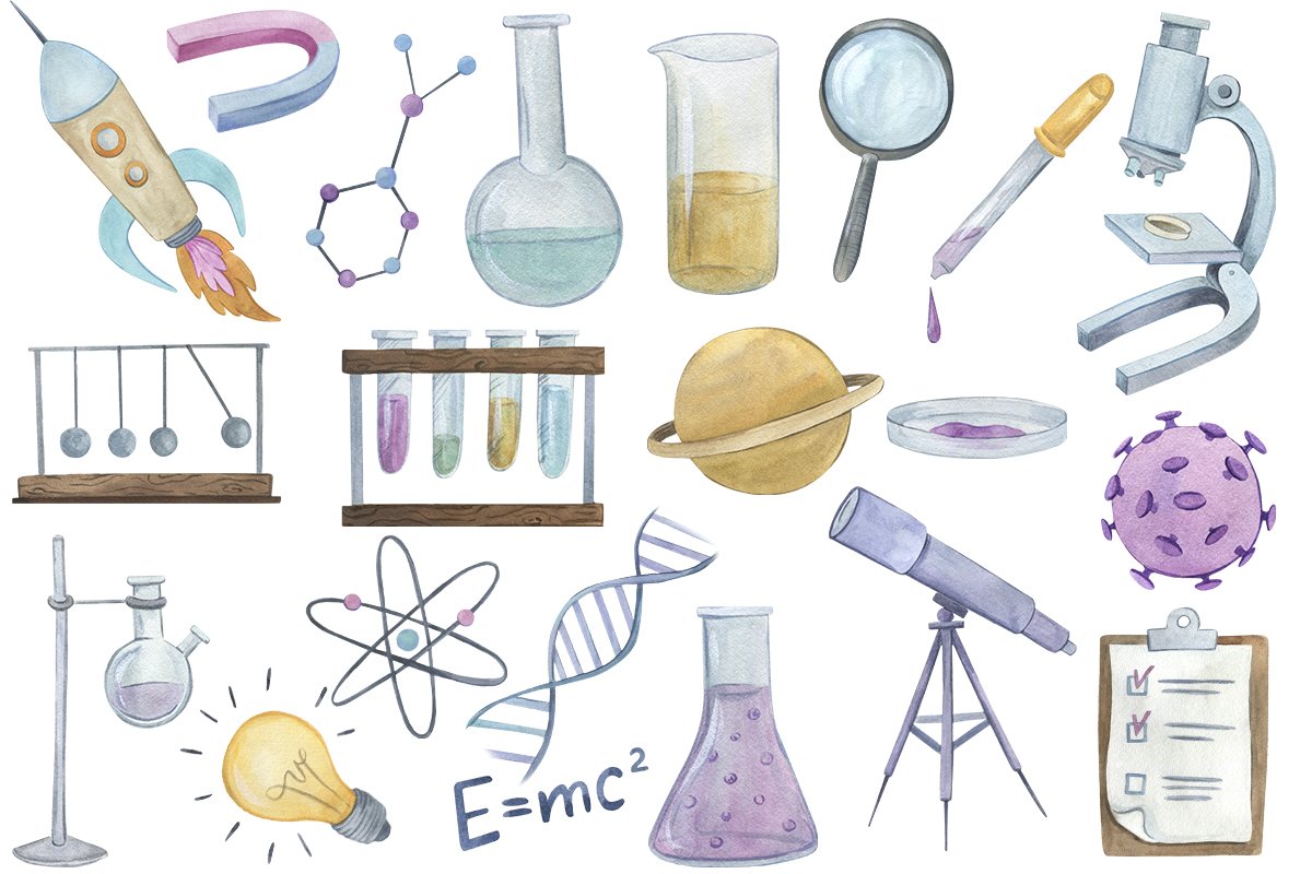 Science Materials Clipart