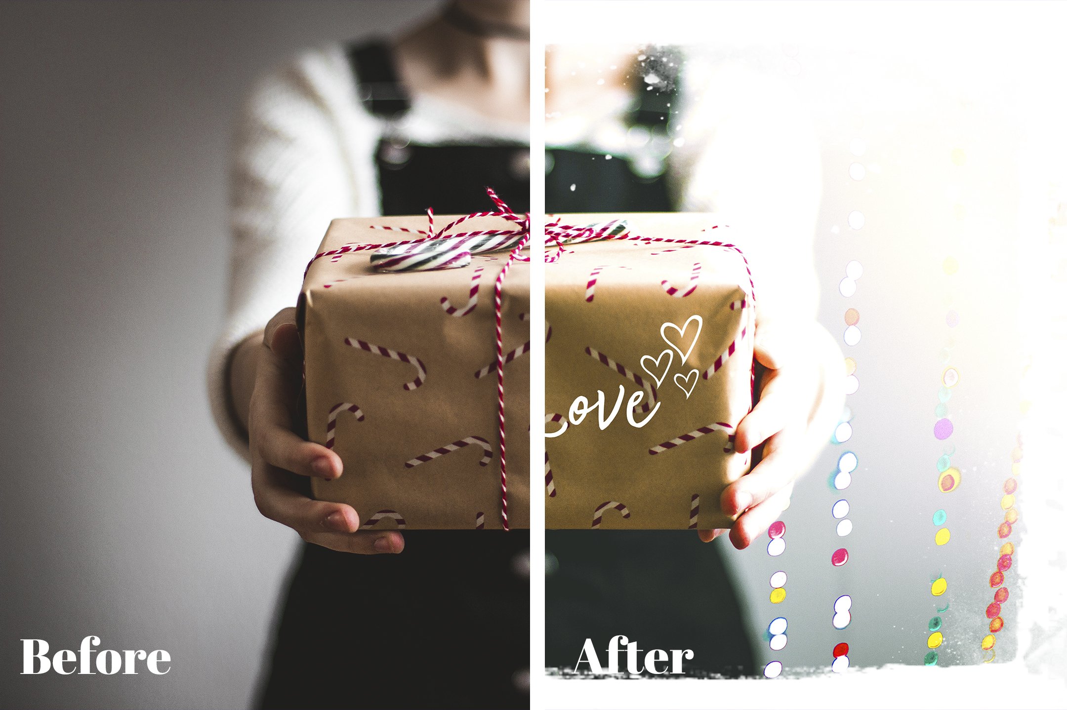 130 CHRISTMAS BUNDLE Overlays, Photoshop Overlays, Photoshop (913293 ...