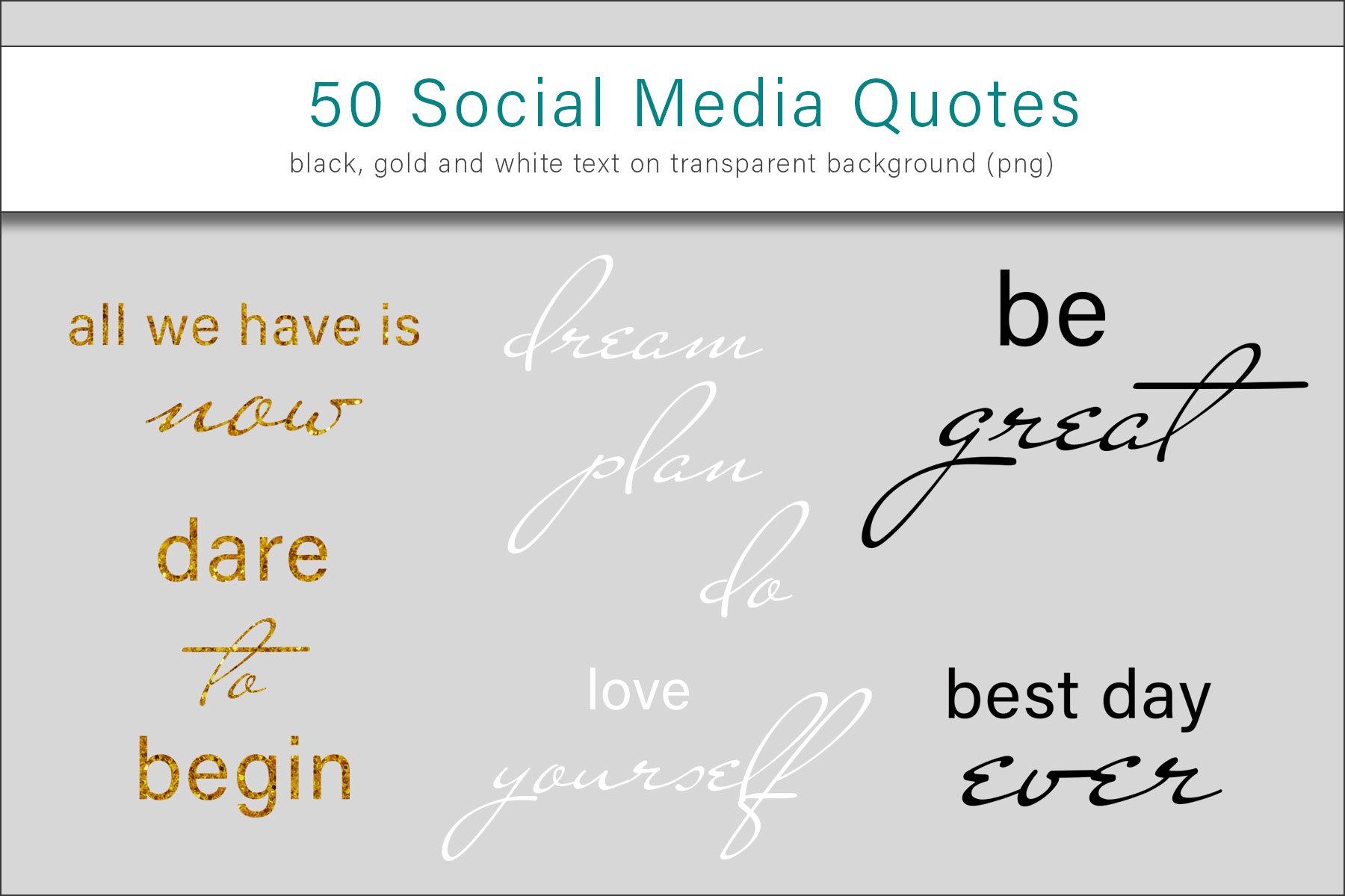 Social Media Quotes (592154) | Instagram | Design Bundles