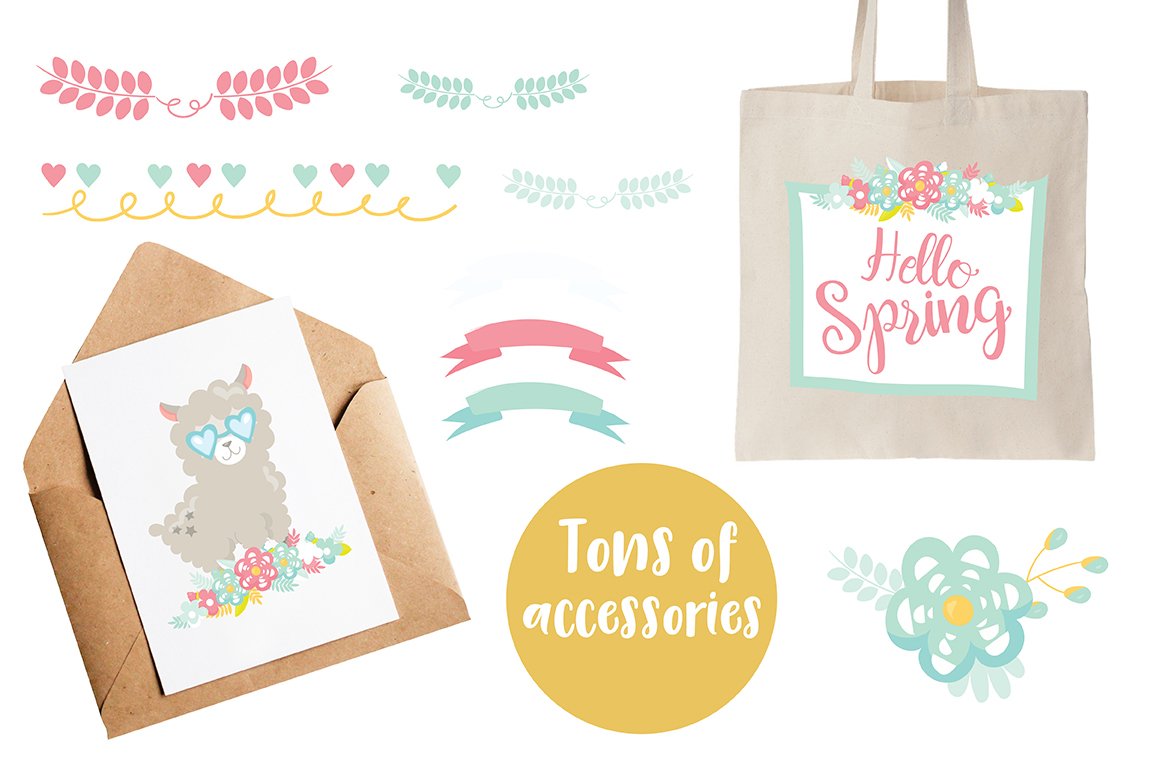 MEGA SPRING BUNDLE - 500 in 1 (206270) | Illustrations | Design Bundles