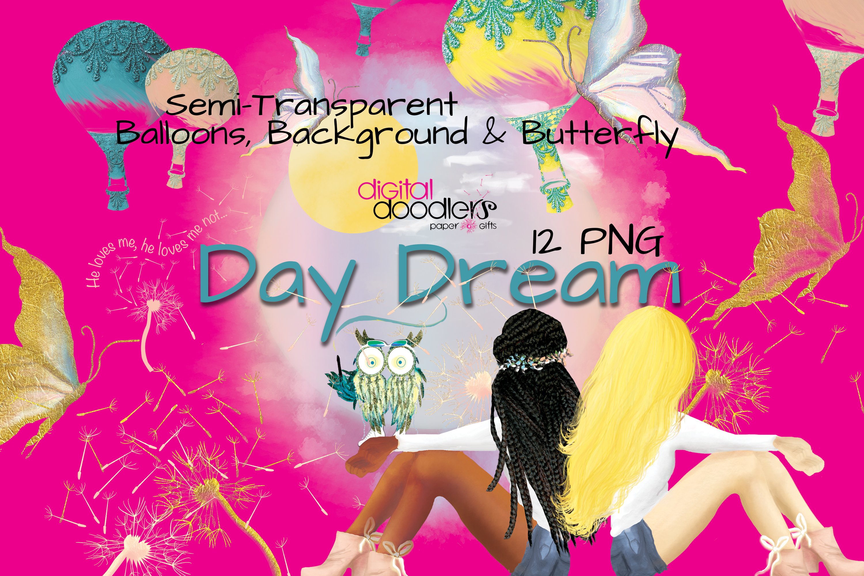 Day Dream (134053) | Illustrations | Design Bundles