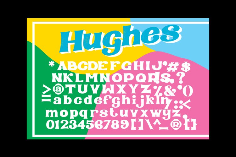 Hughes (739116) | Display | Font Bundles