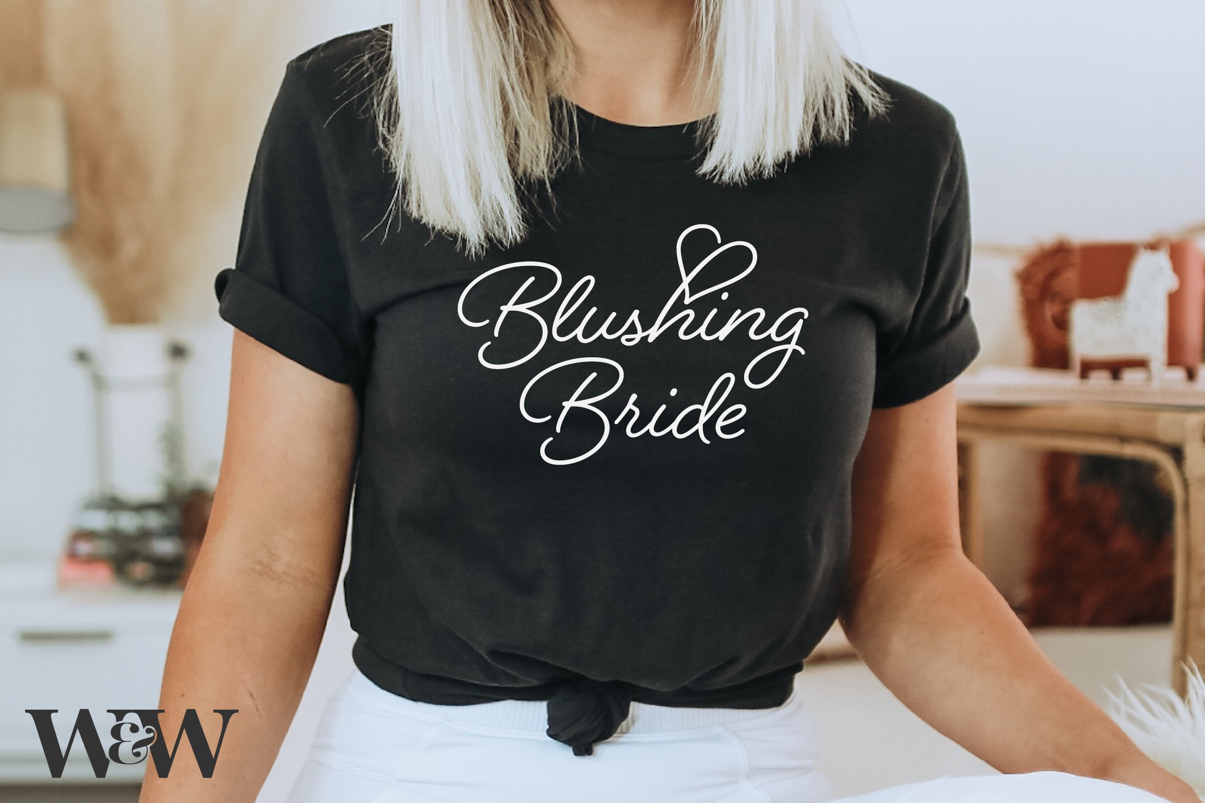 Blushing Bride SVG | Wedding SVG (1351241) | SVGs | Design Bundles