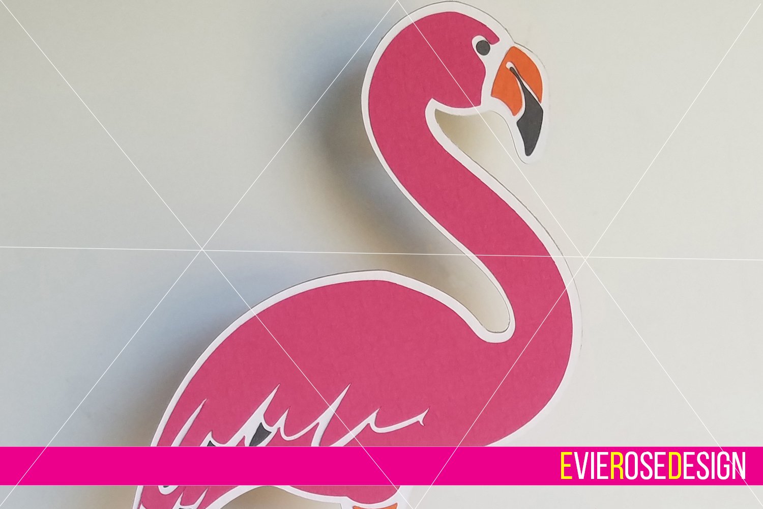 Flamingo Clipart and Cut File Set - Includes Layered SVG (278601 ...