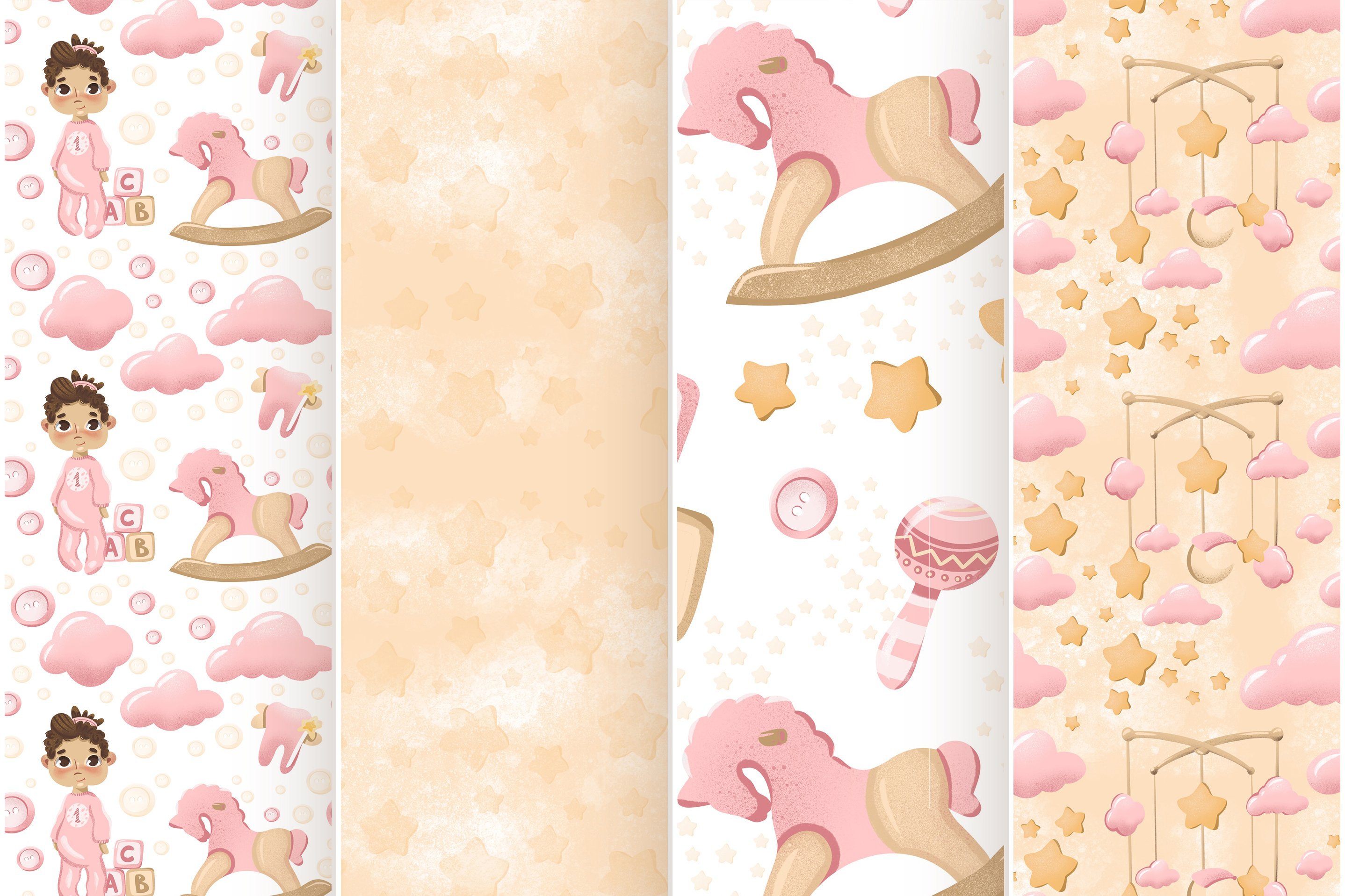 Baby girls paper design for scrapbooking (260203) | Scrapbooking ...