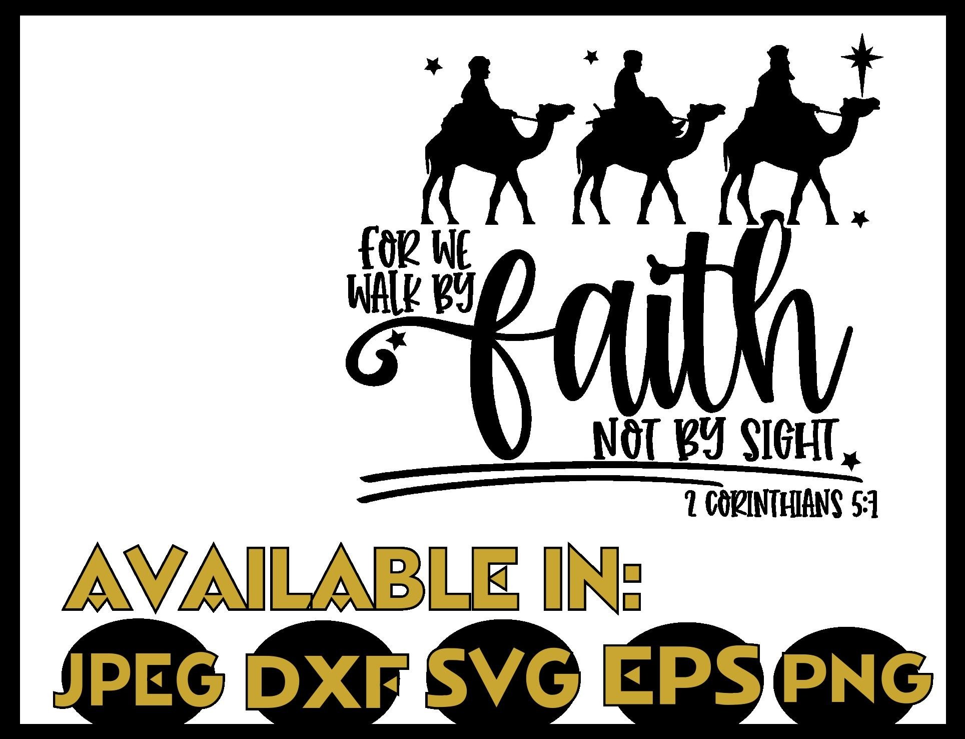 Christmas SVG DXF JPEG Silhouette Cameo Cricut Bible verse (946295 ...