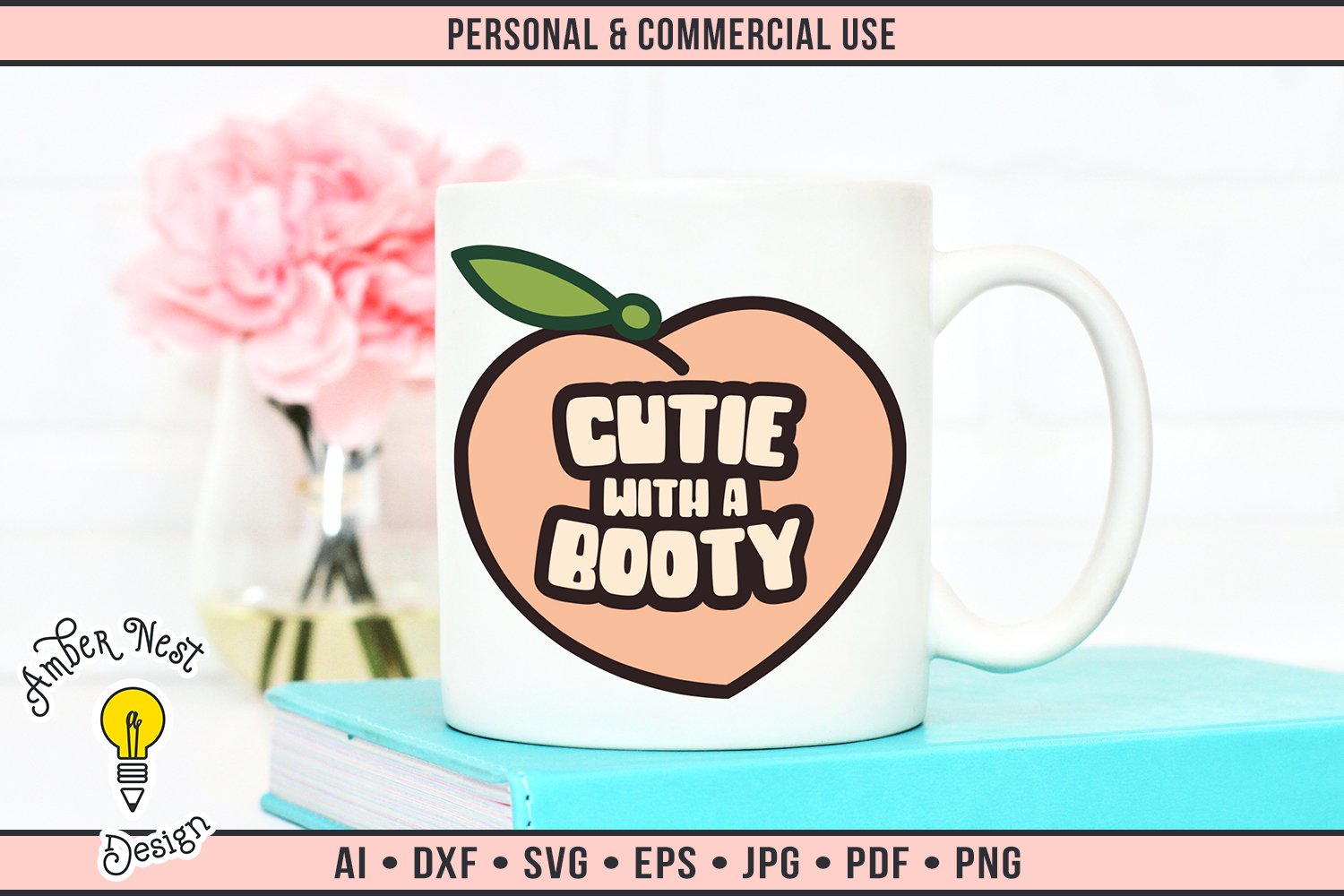 Cutie With A Booty Svg 1287509 Svgs Design Bundles