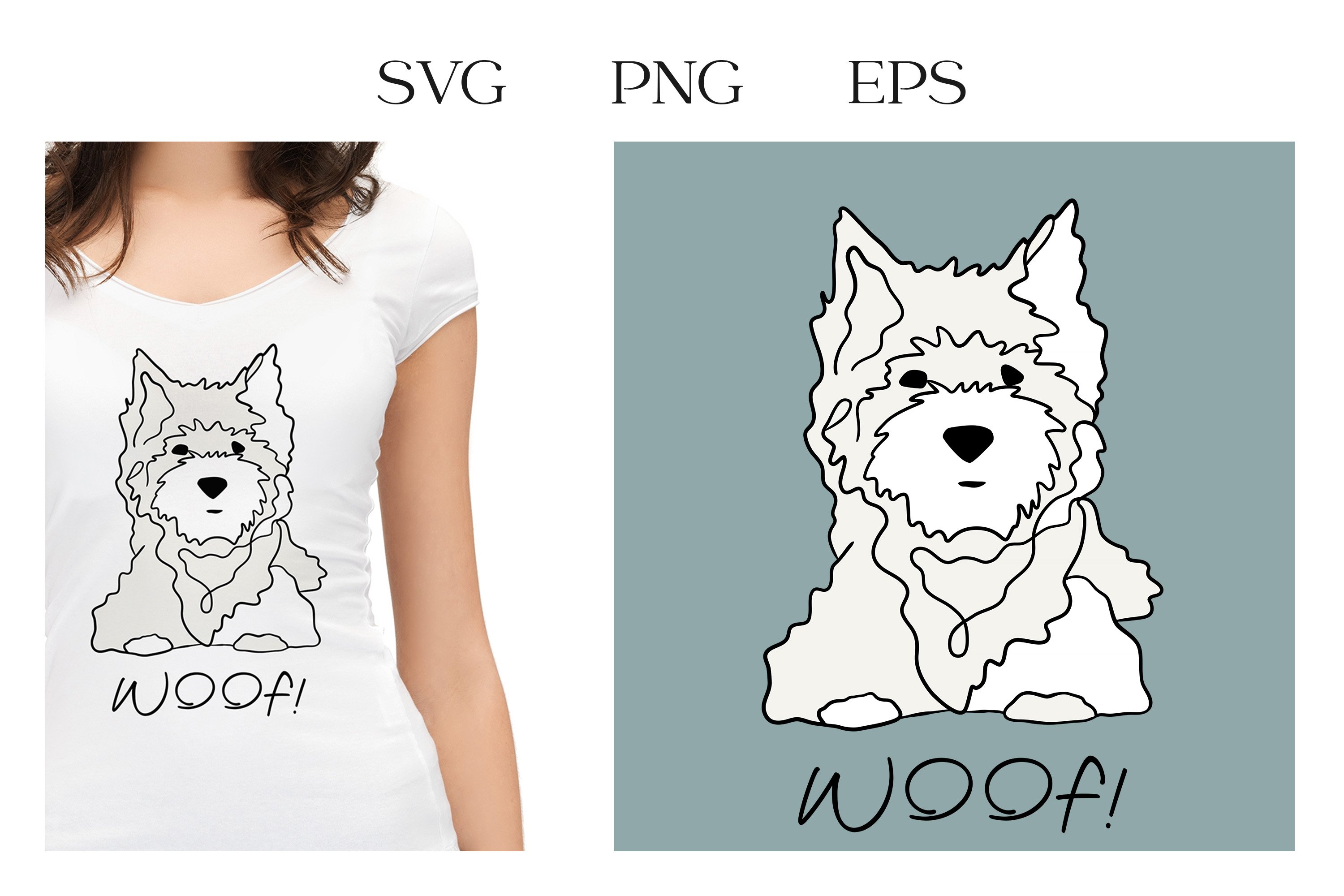 Cute Dog vector illustration. Dog SVG (1184874) | Vectors | Design Bundles