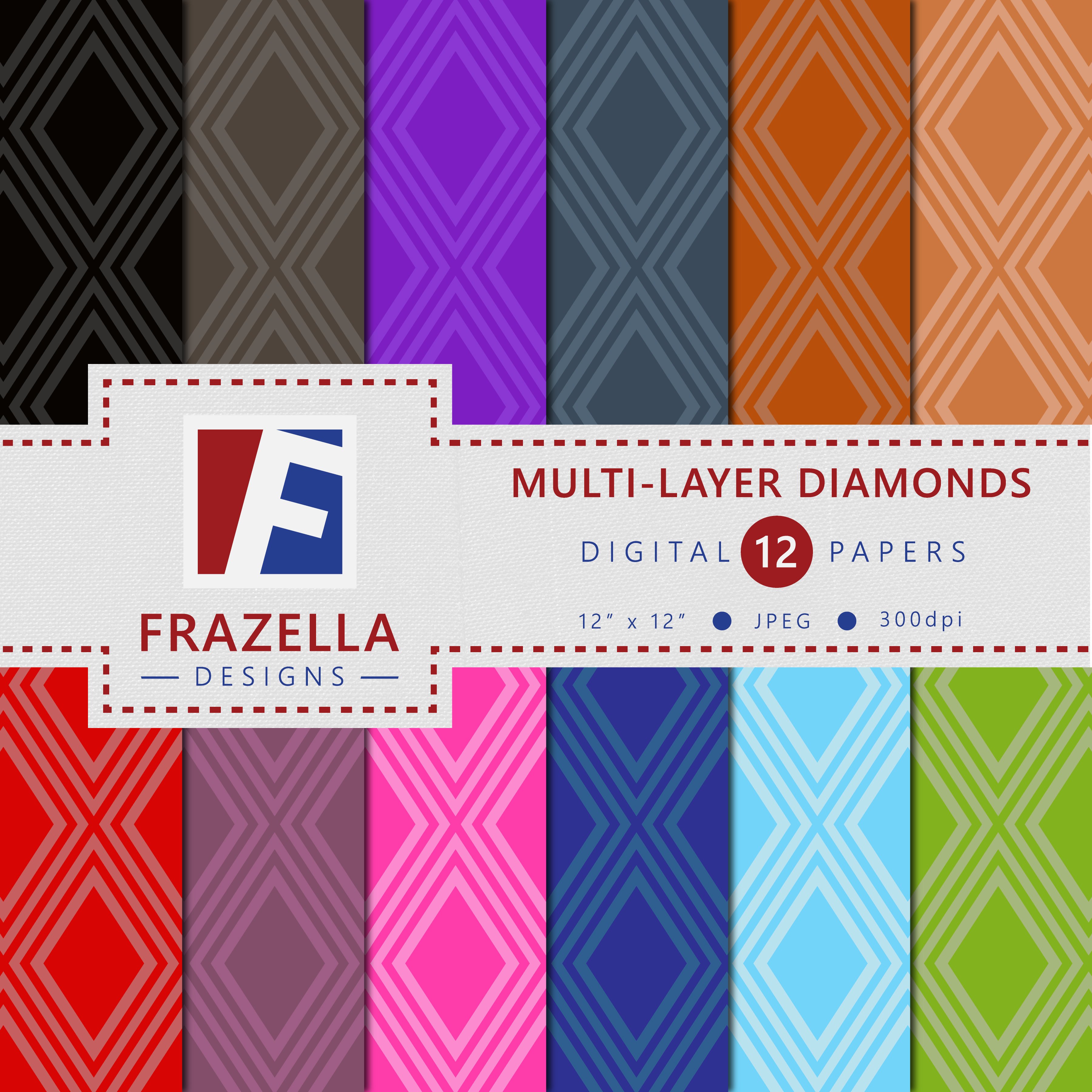 The ULTIMATE Digital Paper Bundle Vol 3 (59770) | Patterns | Design Bundles