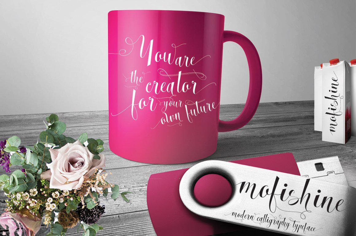 Mofishine script (532) | Script | Font Bundles