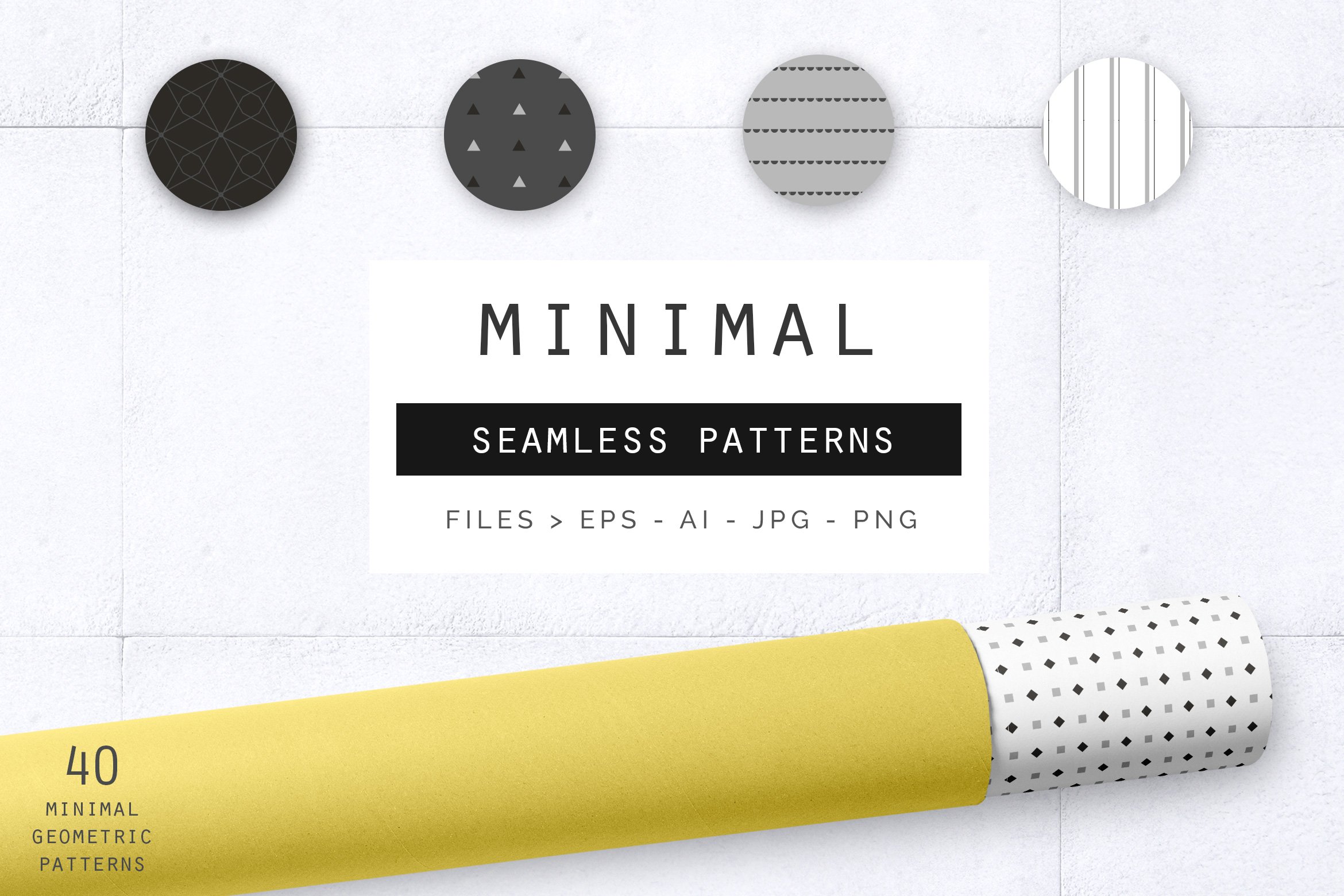 Geometric Minimal Patterns (11136) | Patterns | Design Bundles
