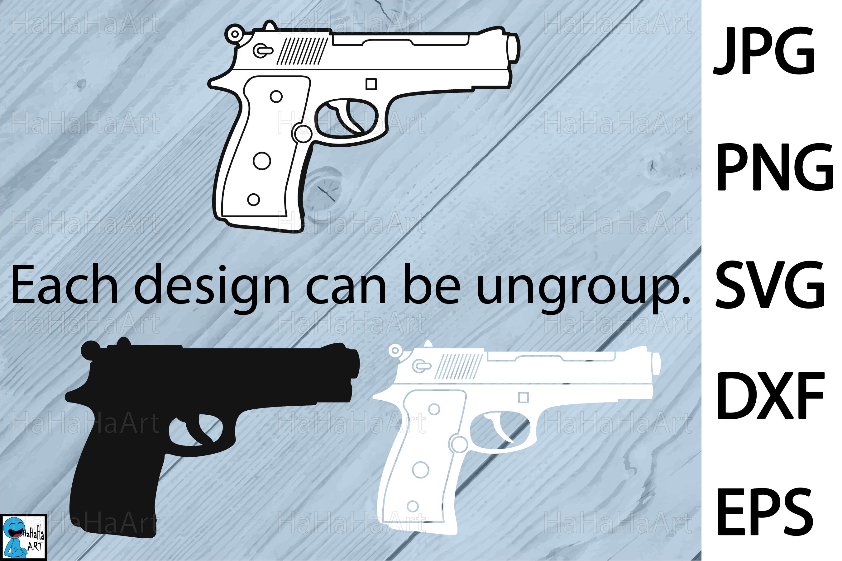 Outline Police Props - Clip art / Cutting Files 1261c (1095353 ...