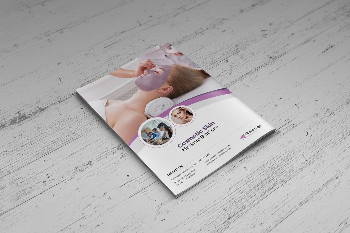 Medical Cosmetic Skin Care Brochure (161228) | Brochures | Design Bundles