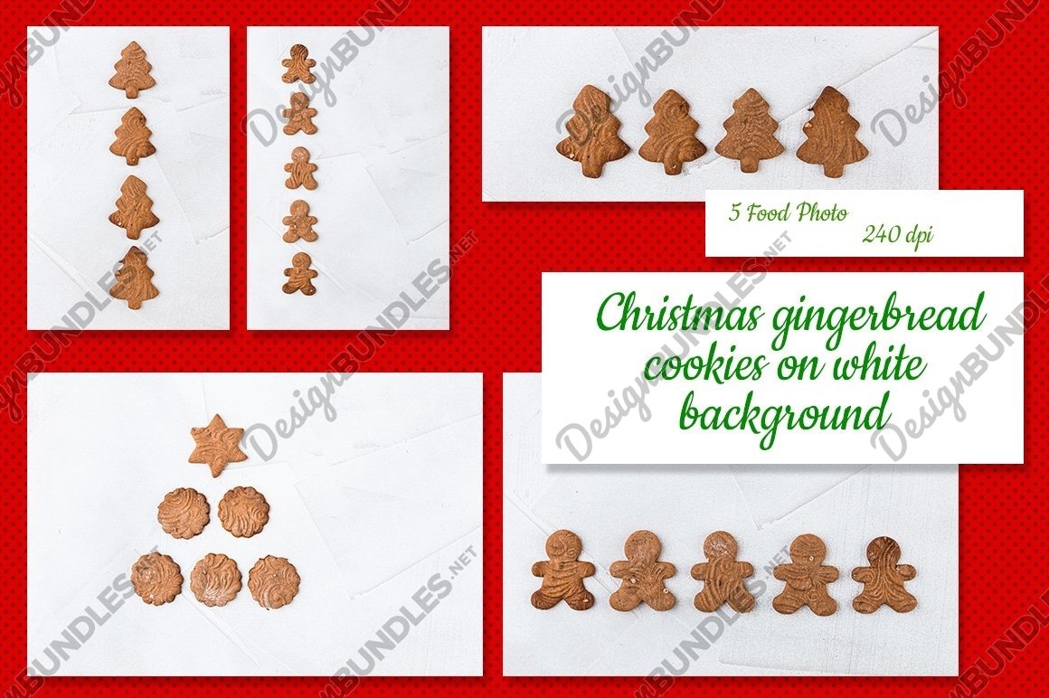Collection of Christmas gingerbread cookies (964289) | Food and Drink ...