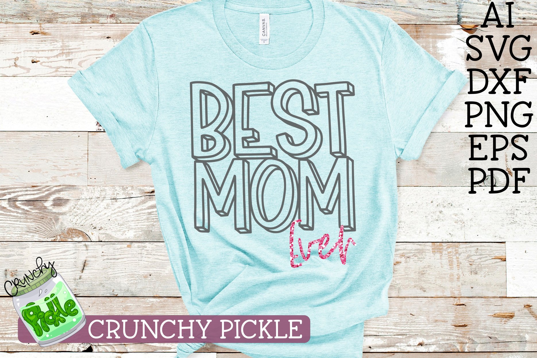 Best Mom Ever SVG (201482) | Cut Files | Design Bundles
