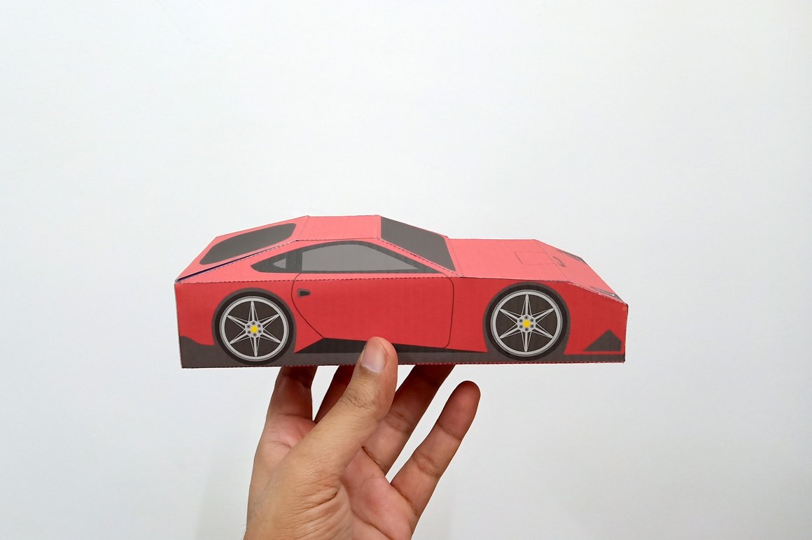 Papercraft Ferrari PAPERMAU: Ferrari LaFerrari Paper Model By Aryan