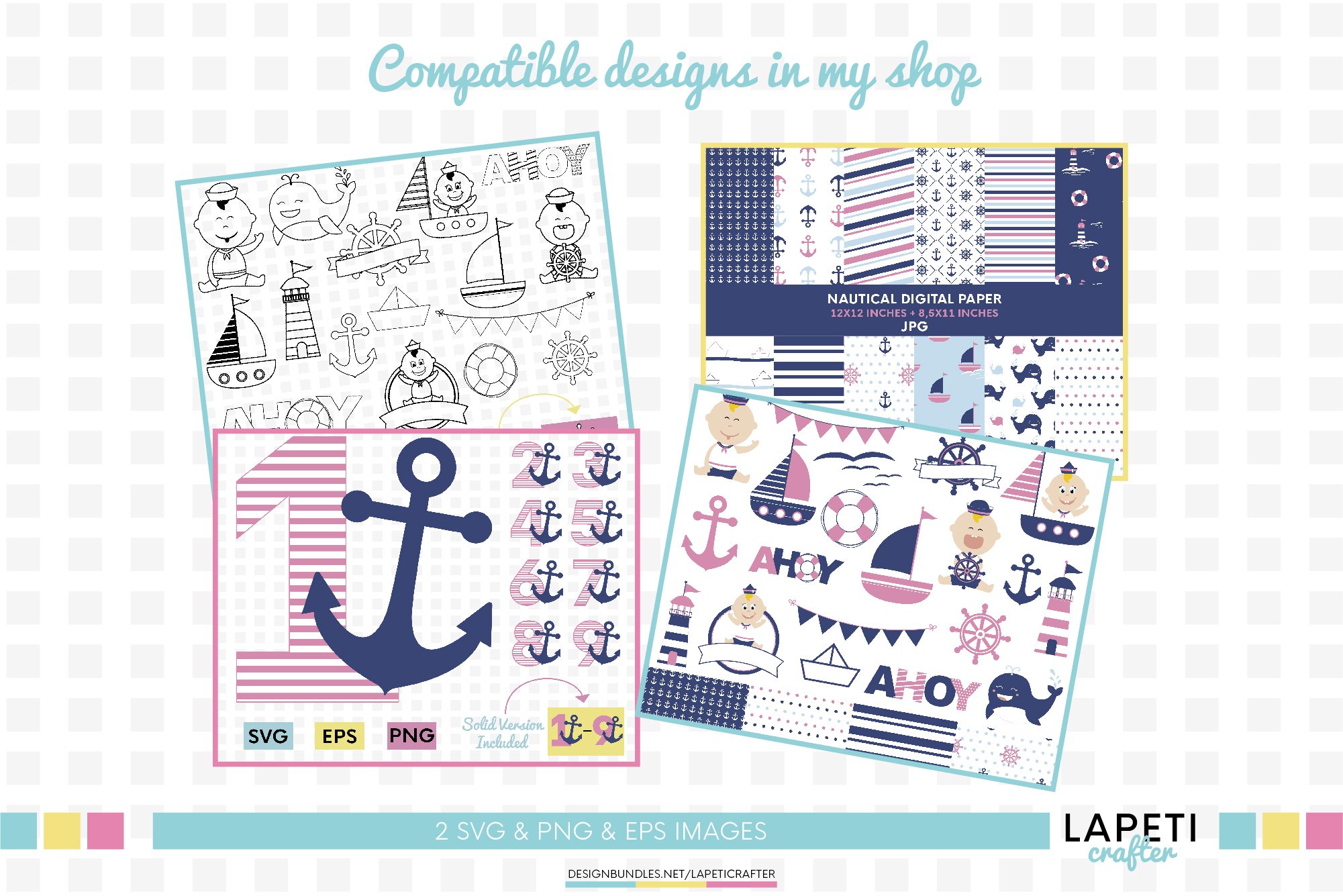 Little sailor svg, sailor girls, sailor birthday svg (809079) | Cut ...