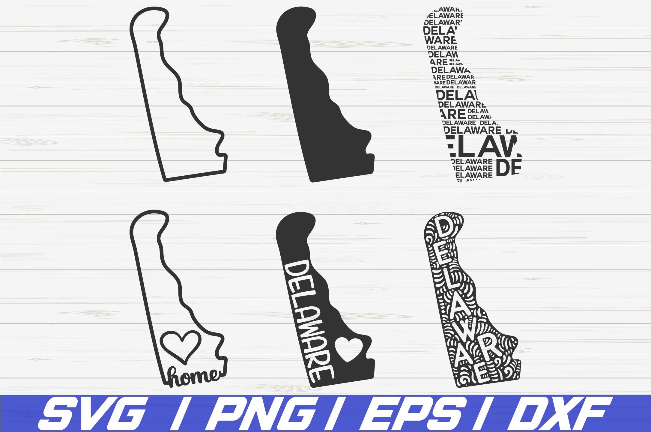 Delaware State SVG / Cut File / Delaware SVG / DE SVG