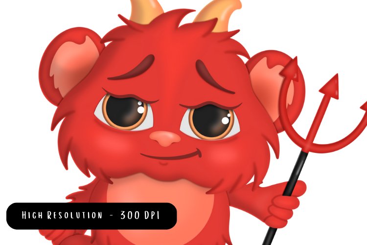 Cute Devil Clip Art