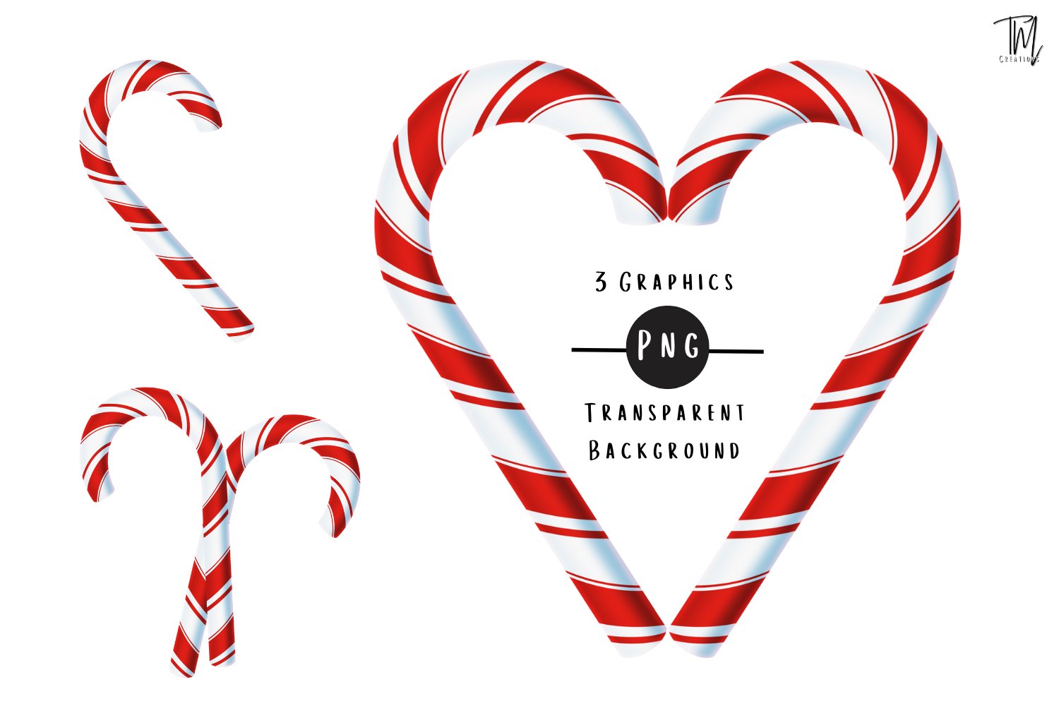 Candy Cane Transparent