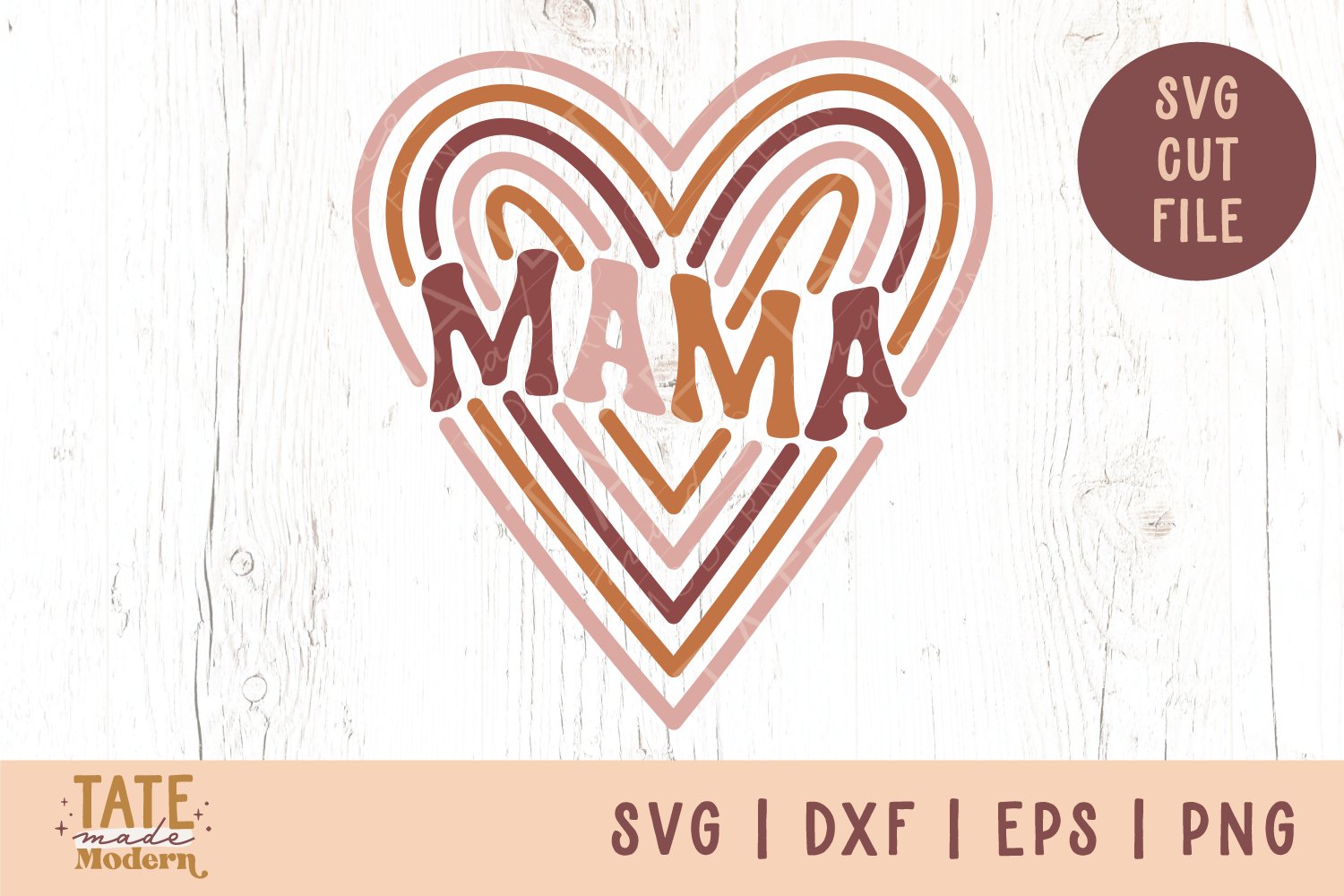 Papercraft Vintage groovy mama svg Digital File Mama Vibes Retro SVG ...