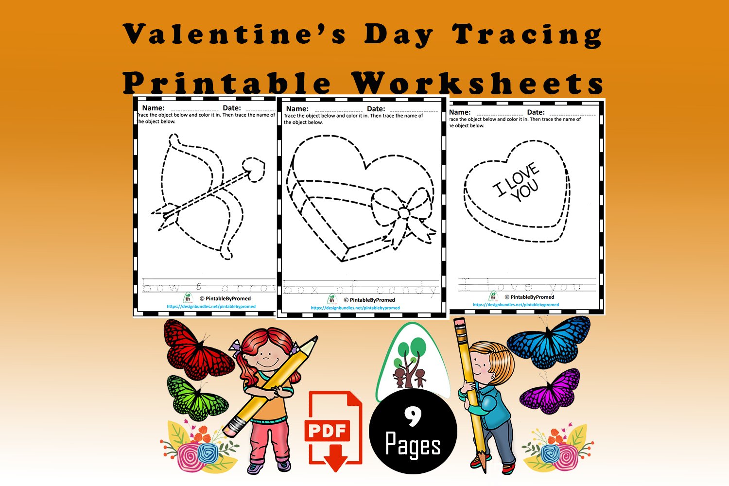 Valentine S Day Worksheets For Preschoolers Valentine Color By Number