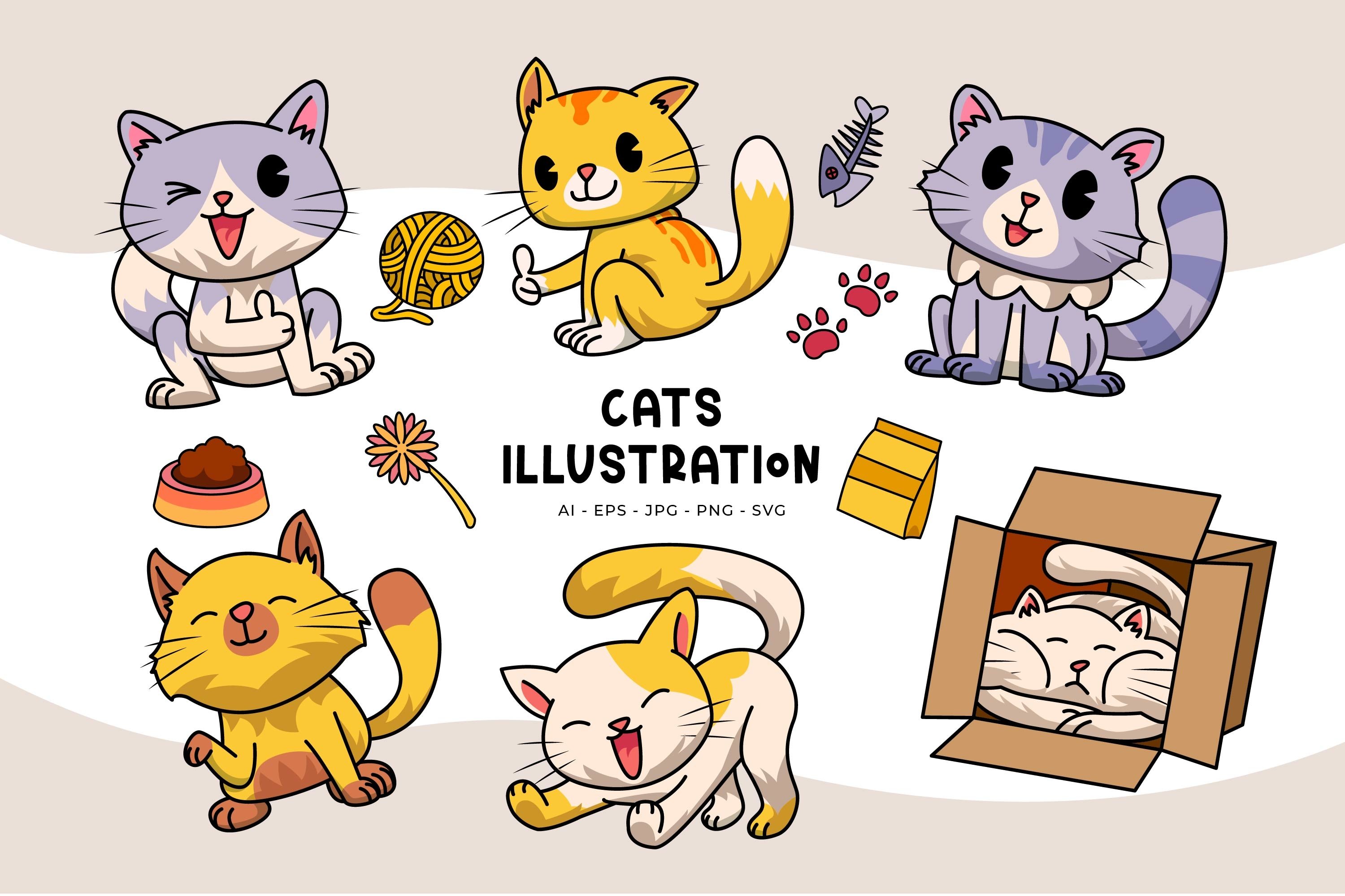 Cat Illustrations
