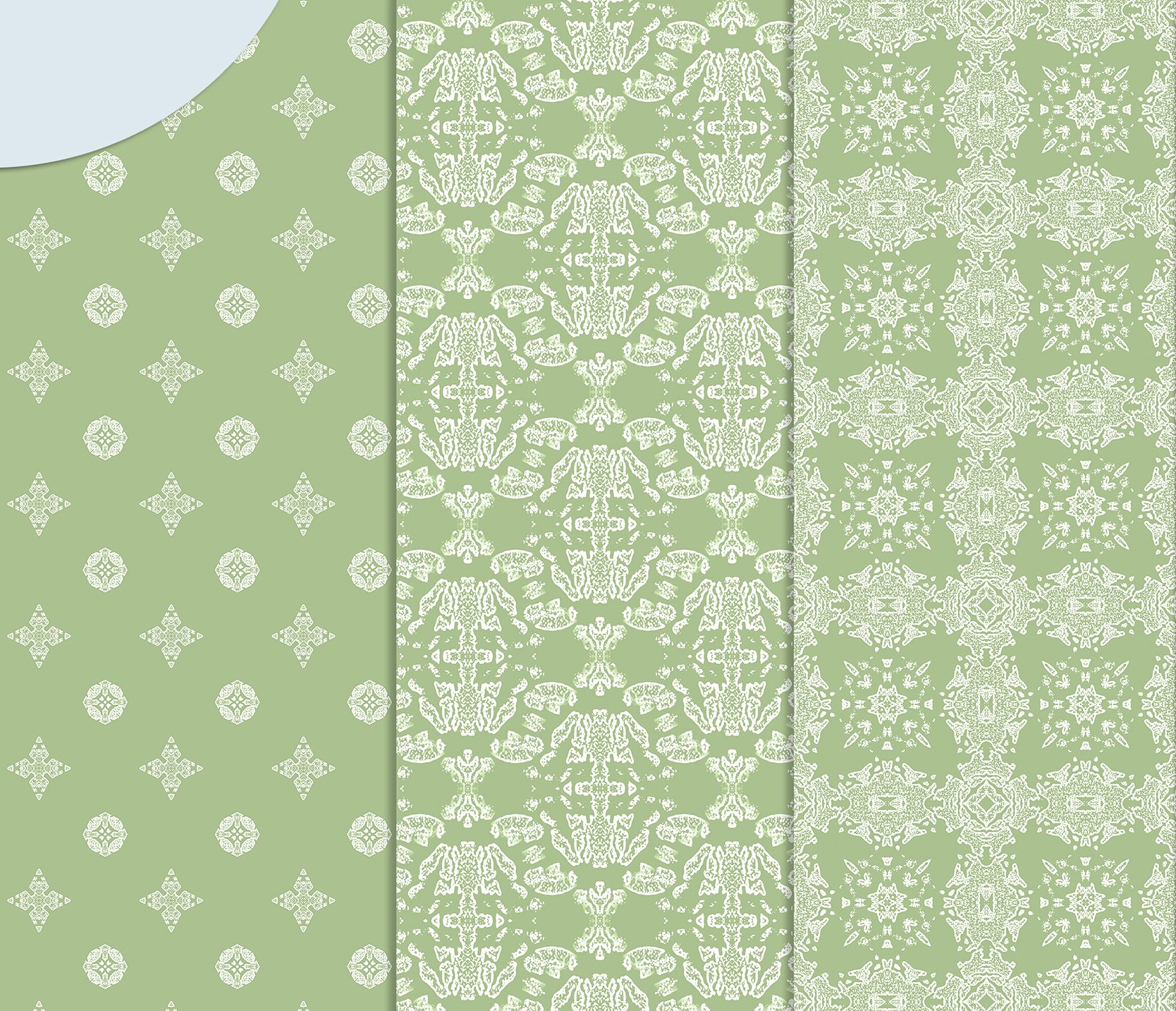 Olive-green abstract digital scrapbook paper. (356488) | Patterns ...