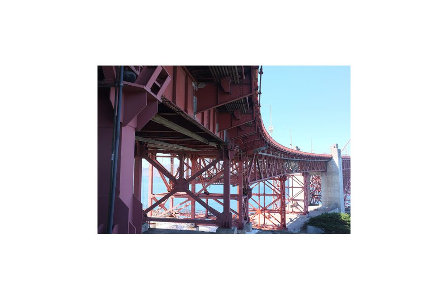 Photo of the structure under the Golden Gate Bridge (572659 ...