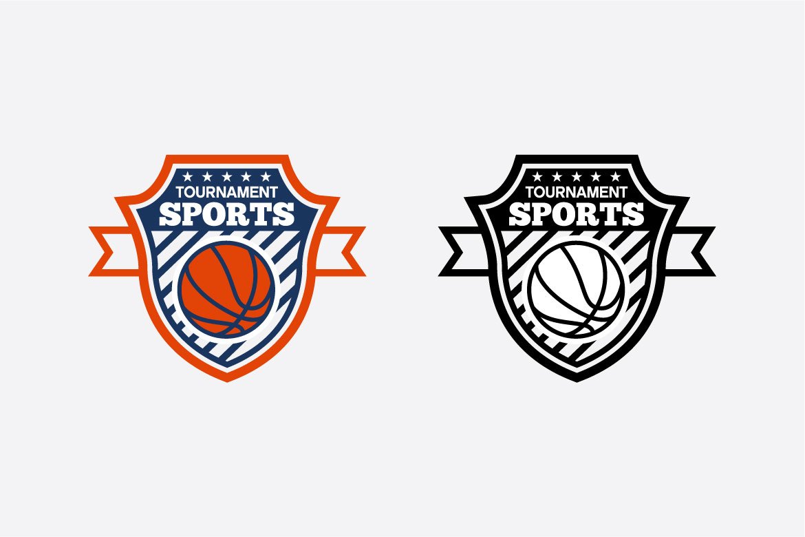 12 BASKETBALL BADGES-STICKERS & LOGOS Vol1 (298571) | Logos | Design ...