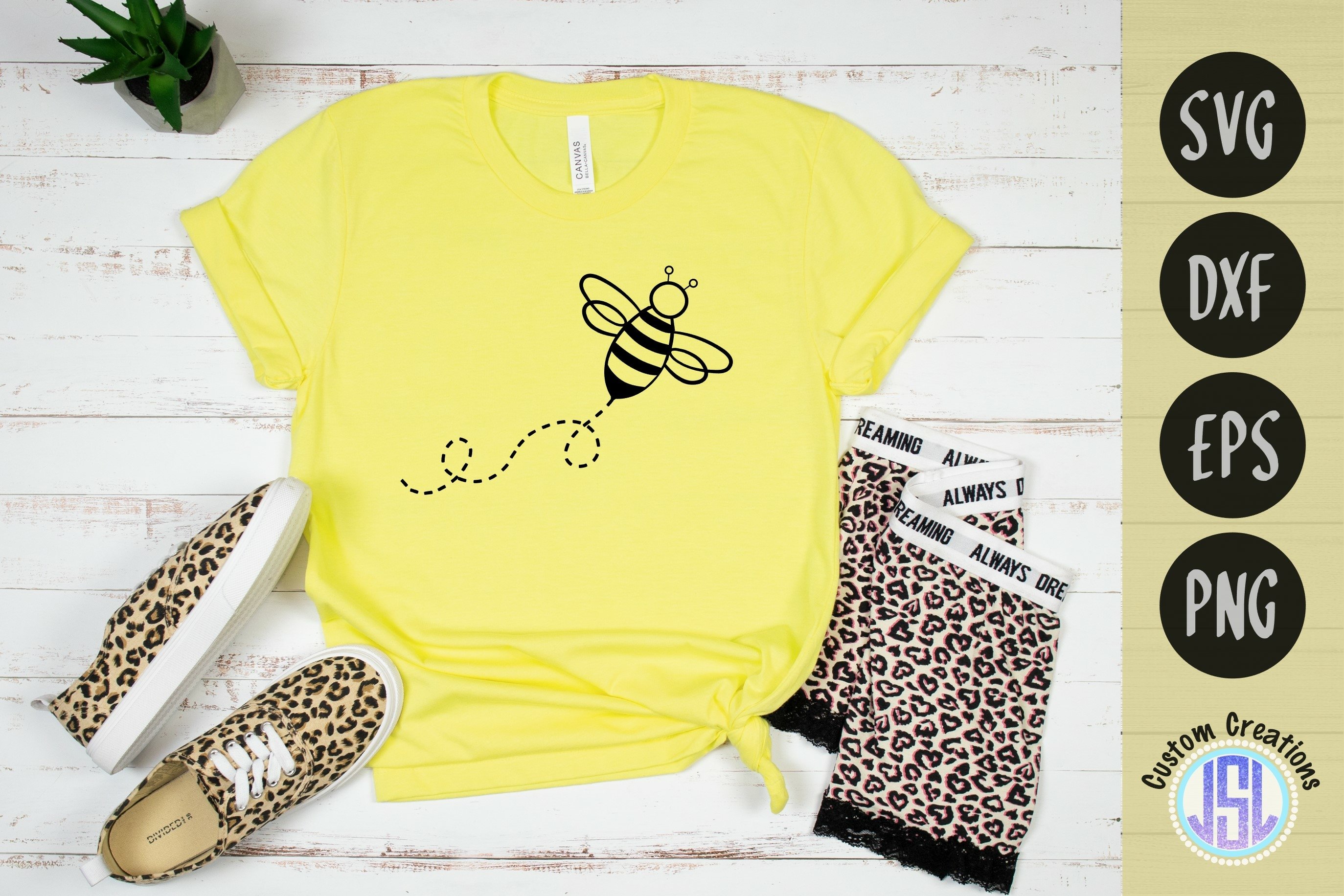 Buzzing Bee | Honey Bee SVG | SVG DXF EPS PNG (1763367) | SVGs | Design ...