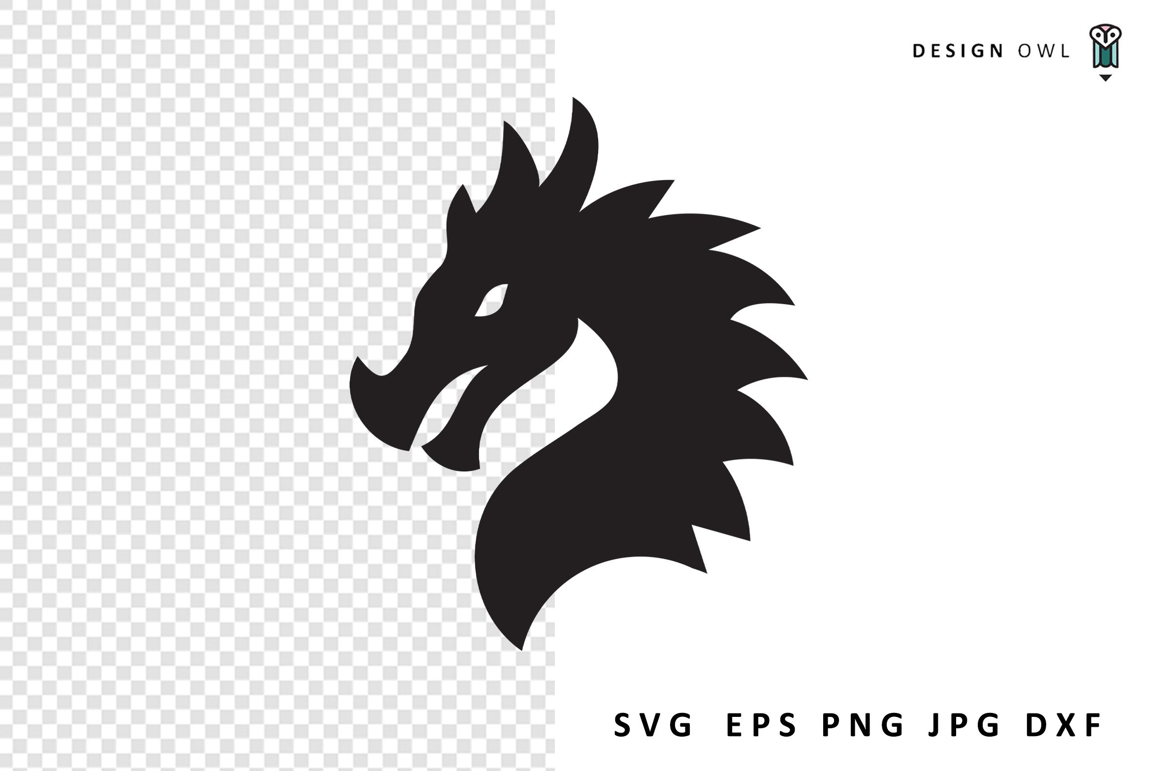 Simple Dragon Head Designs