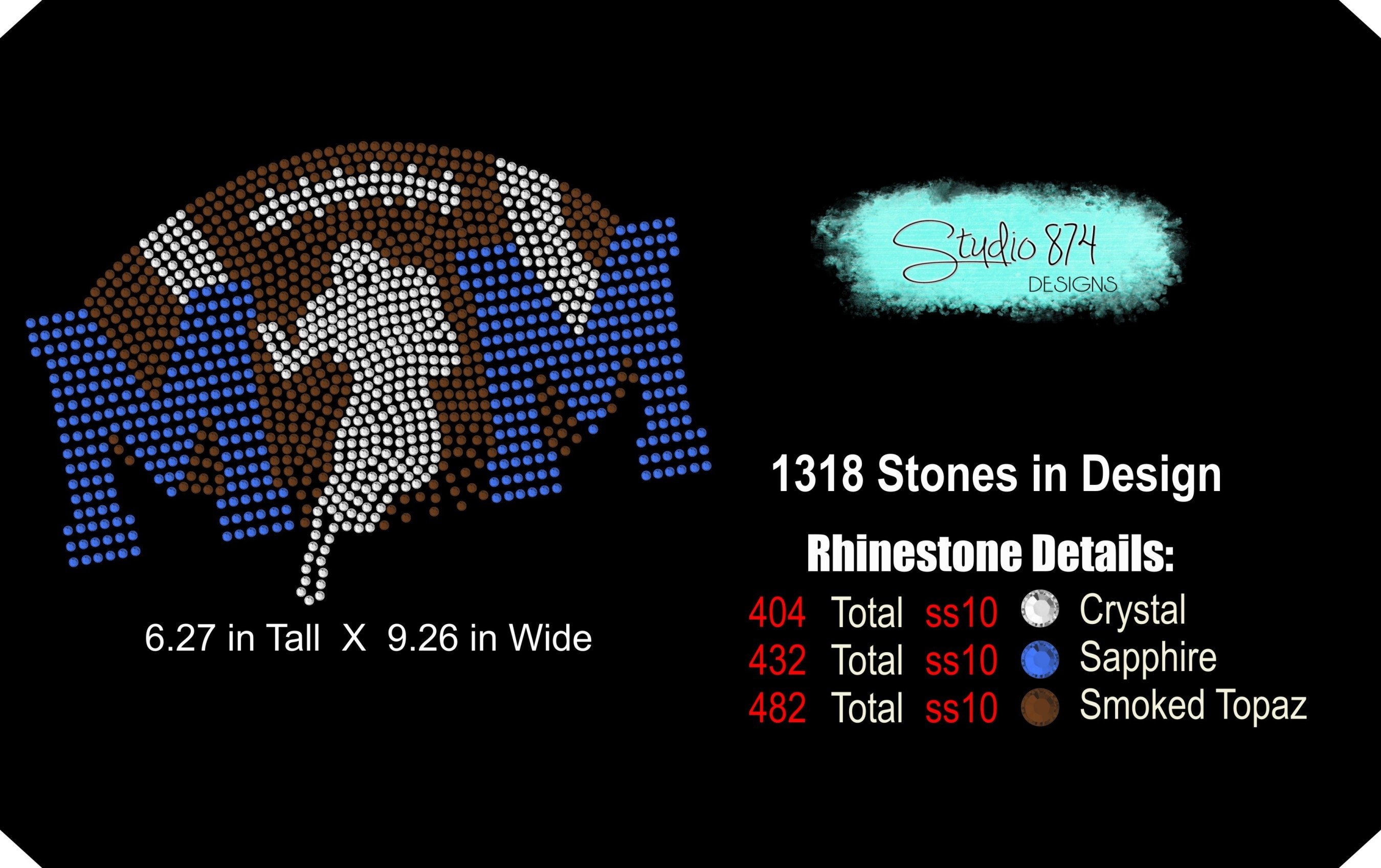 Football Mom Rhinestone Template Digital Download (363807) | Cut Files ...