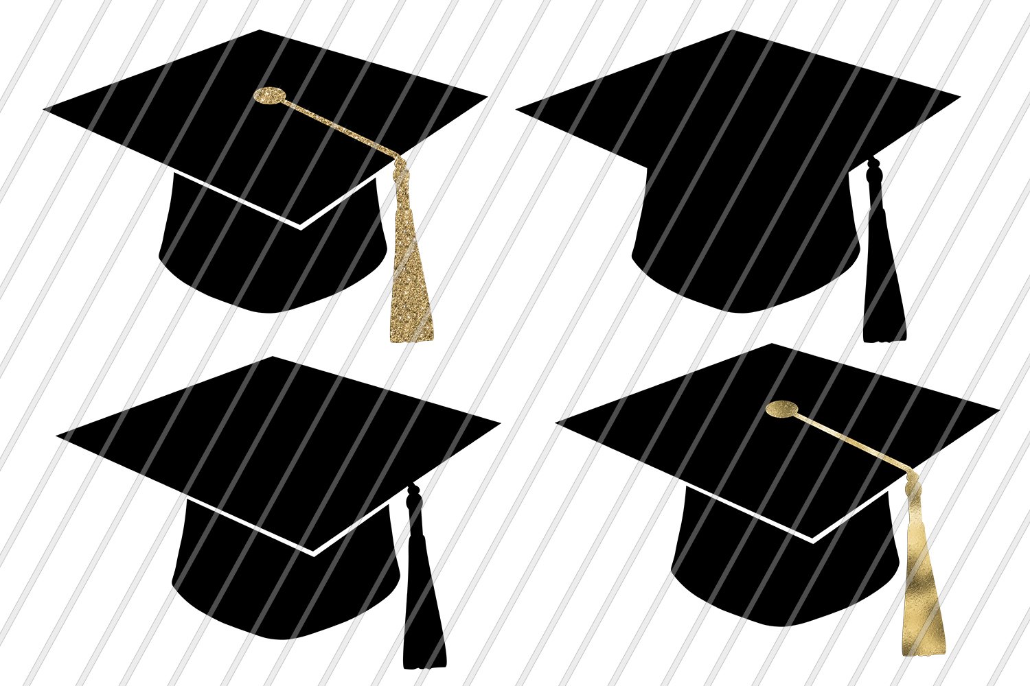 Graduation Bundle Files / PNG, DXF, SVG / 14 Files (561436 ...