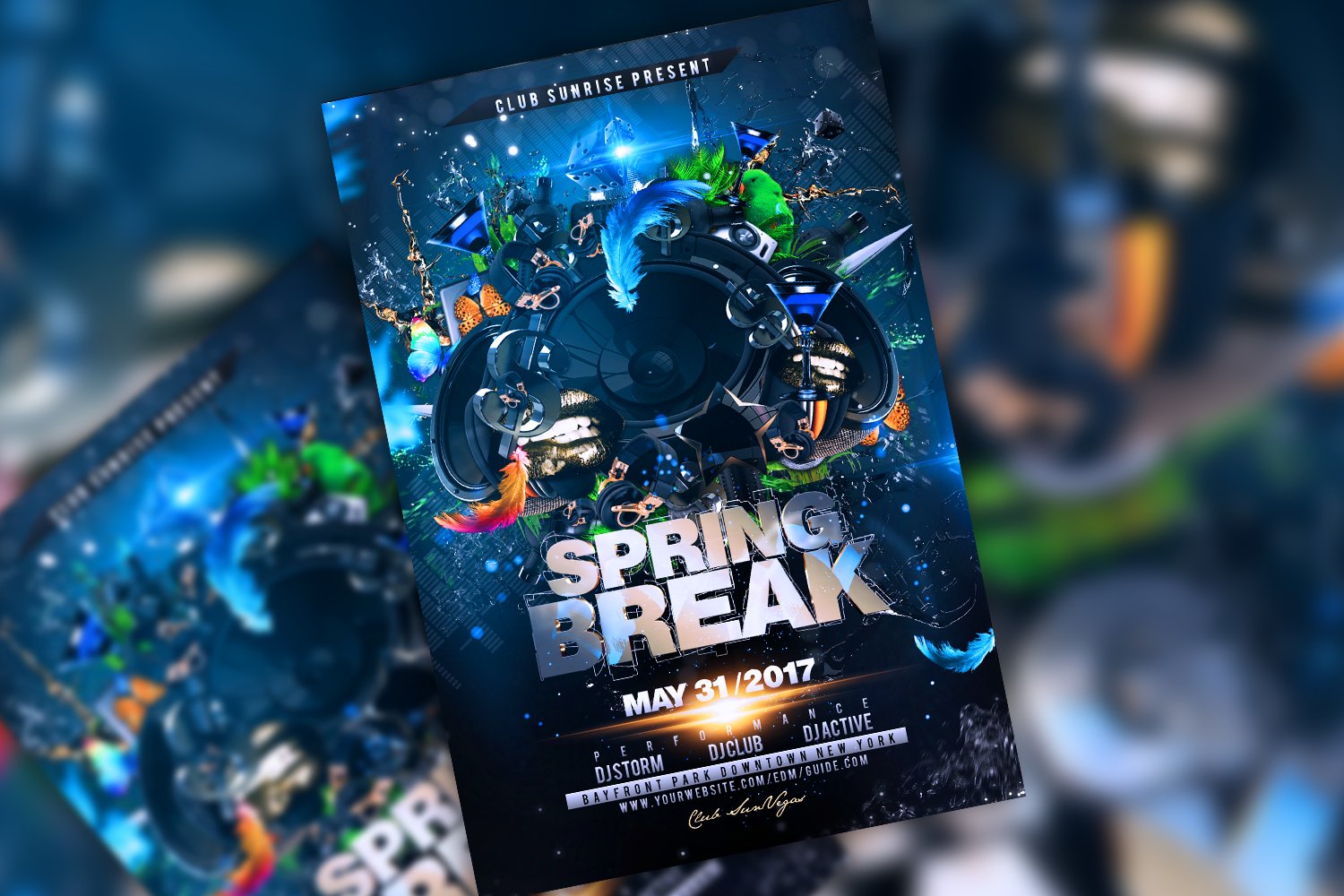 Spring Break (411574) | Flyers | Design Bundles