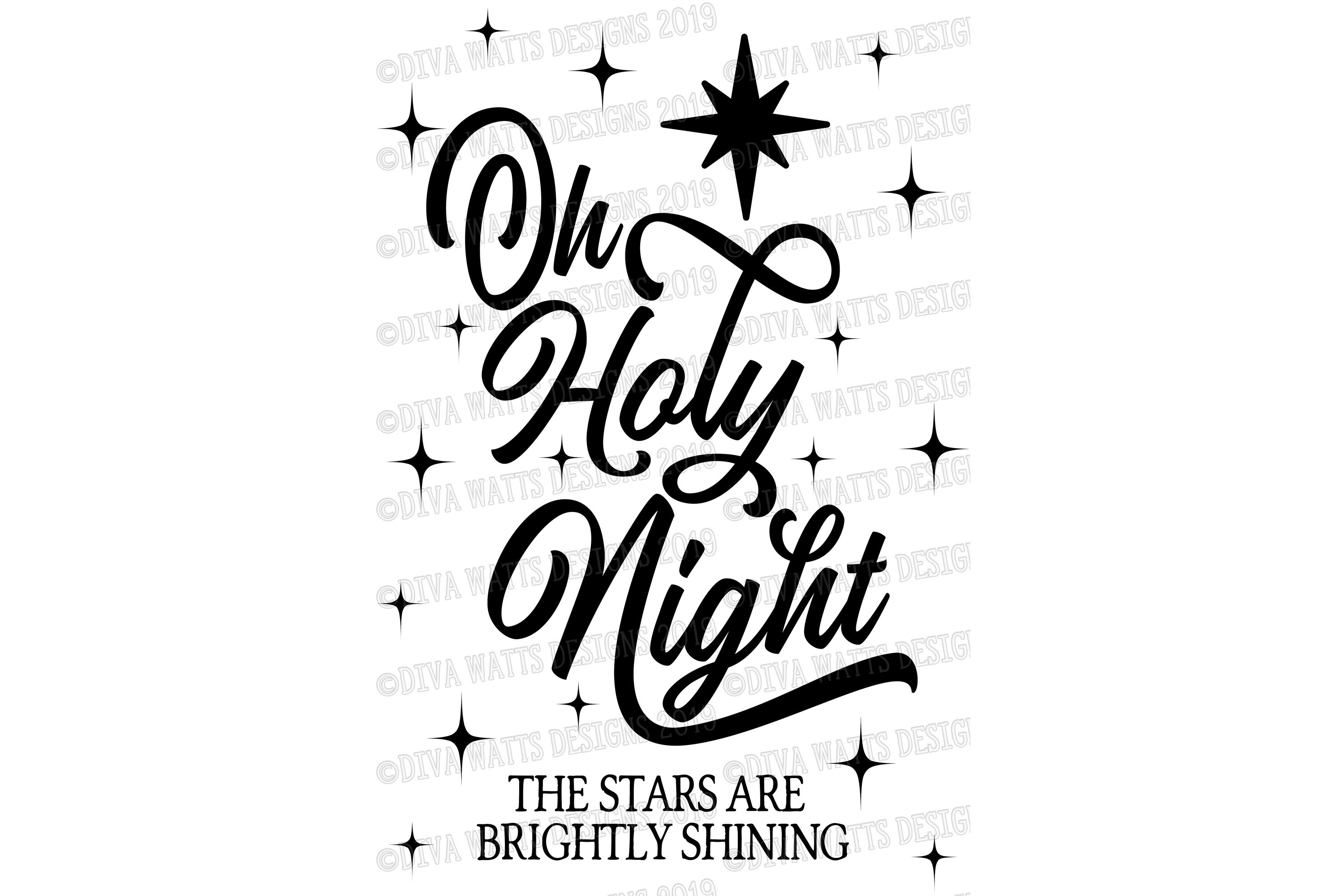 Oh Holy Night The Stars Are Brightly Shining - Christmas (381402 ...