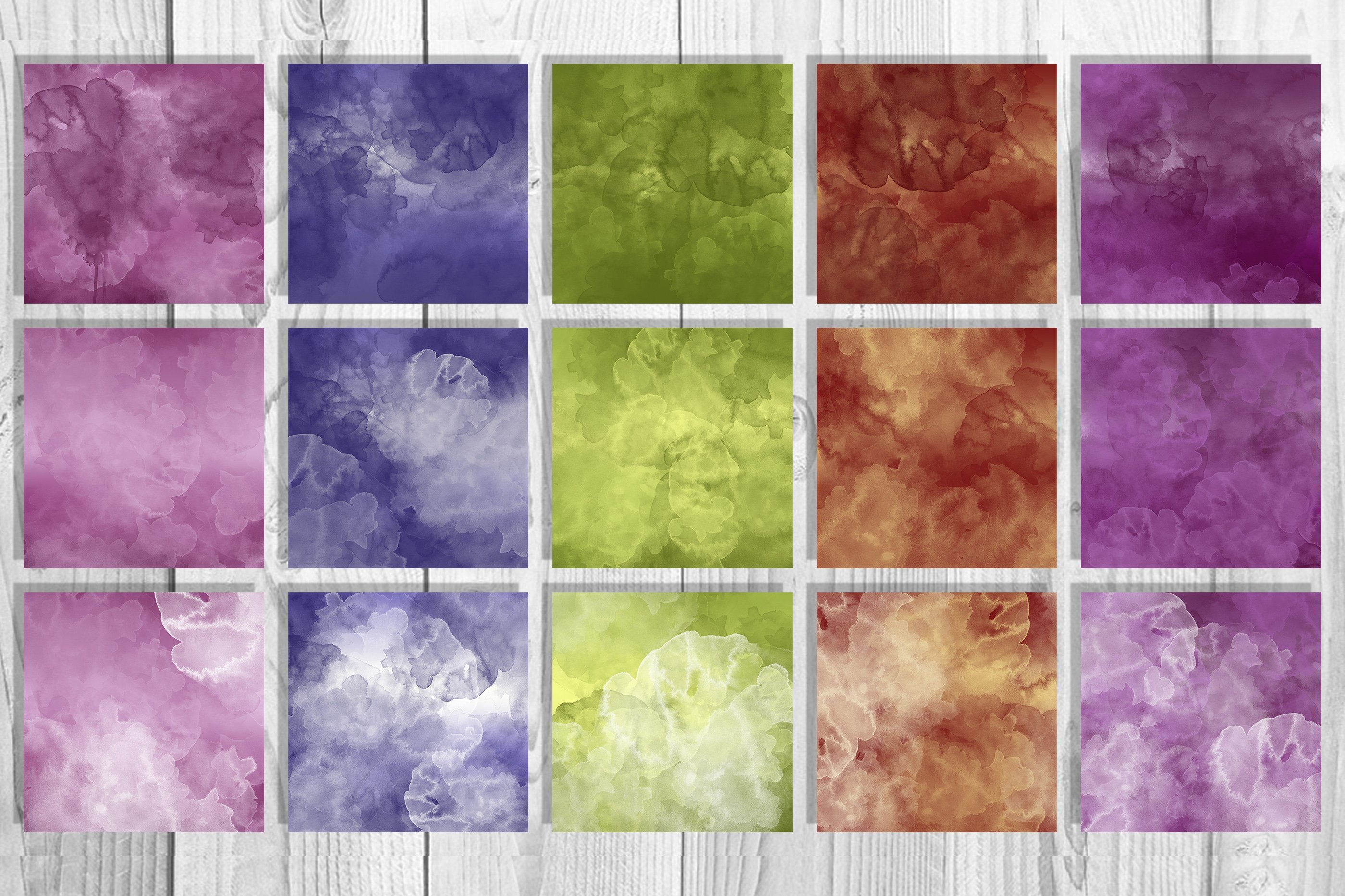 30 Watercolor Digital Paper Textures Background (264439) | Backgrounds ...