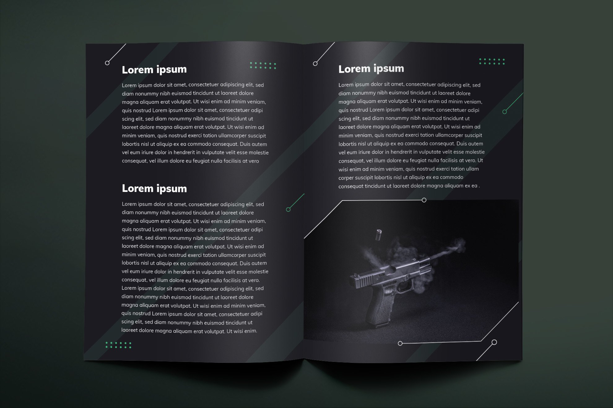 Security Services Brochure Bifold (443180) | Brochures | Design Bundles