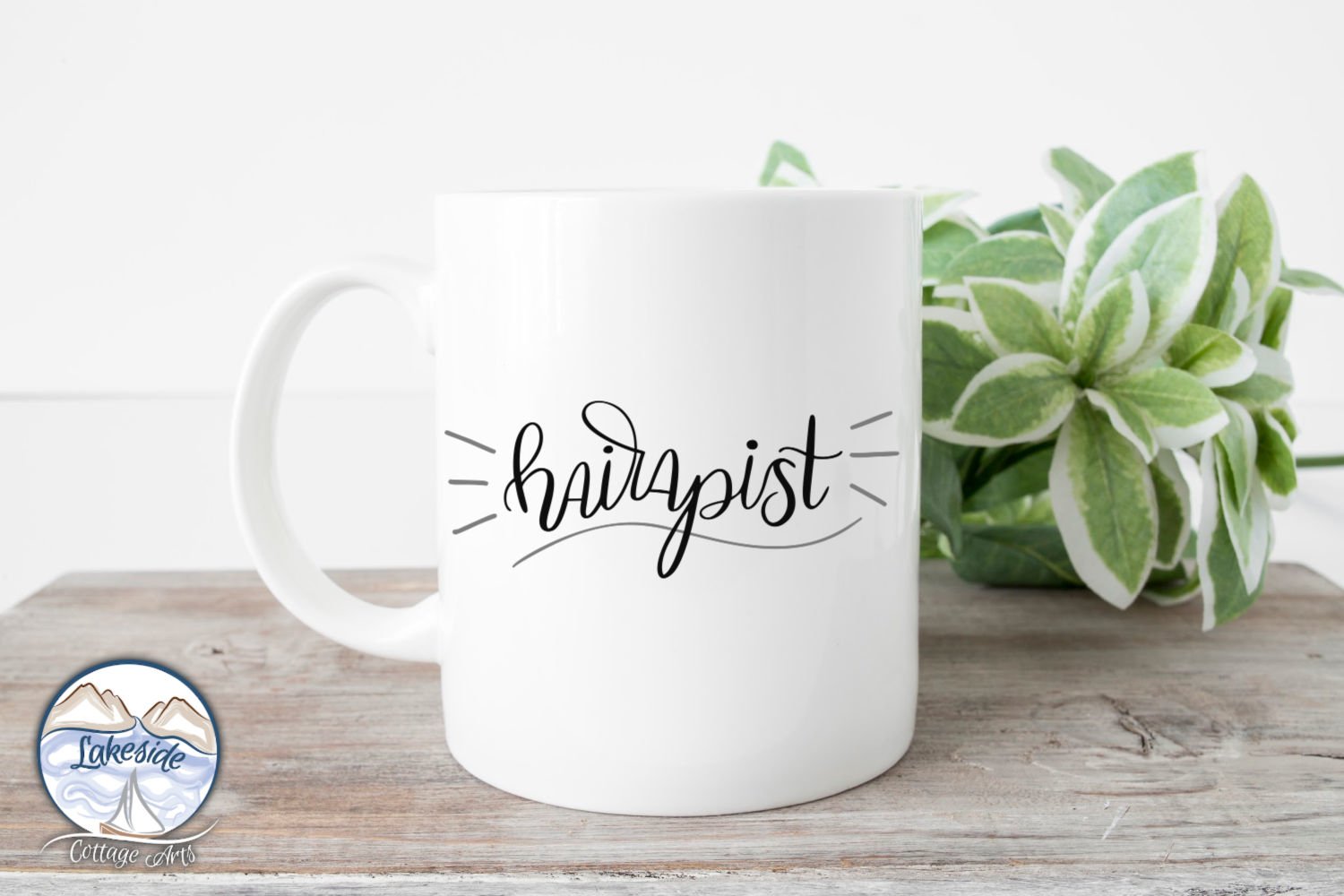 Hairapist - Handlettered Hair Stylist SVG Design (224675) | SVGs ...